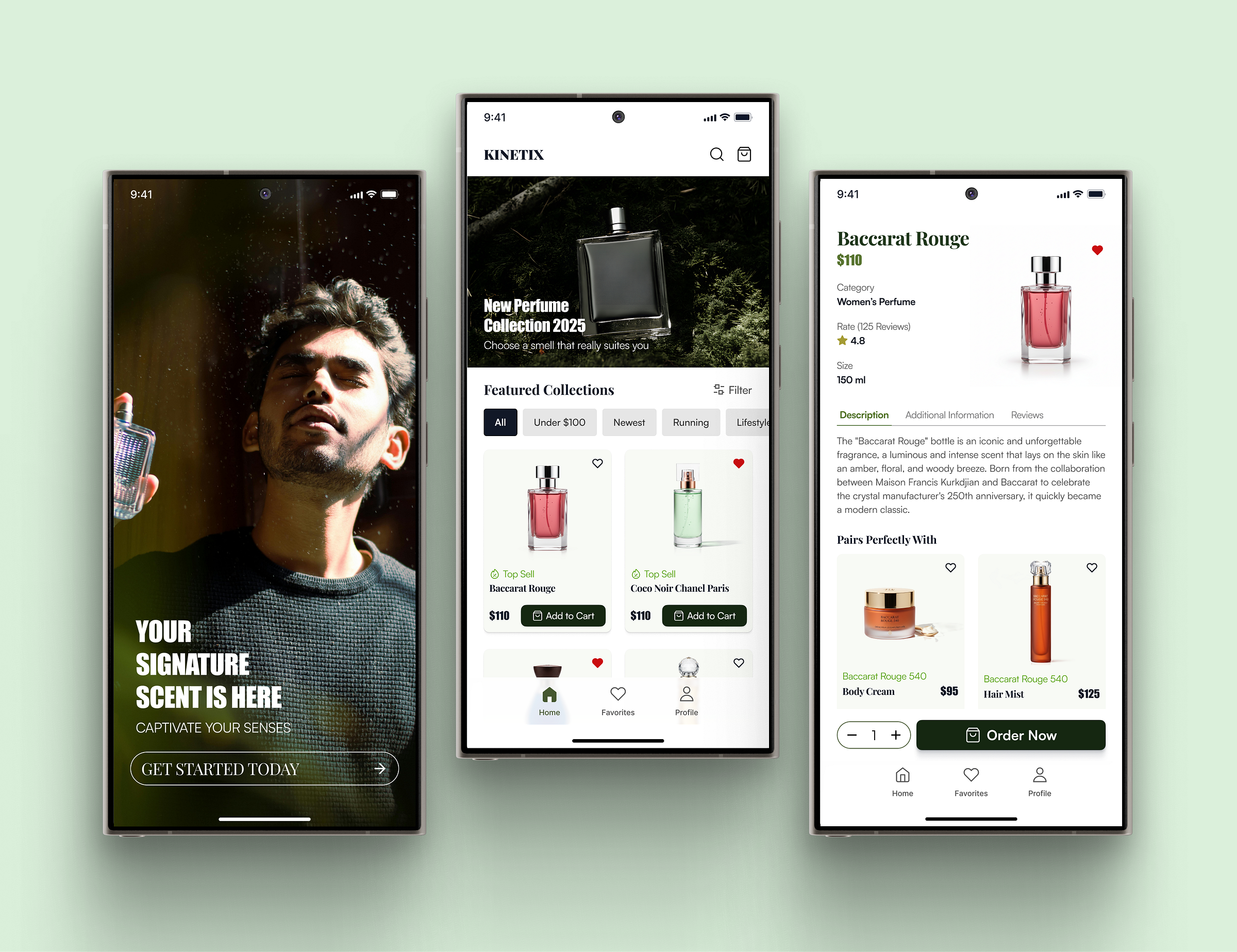 Perfume E-Commerce App by Ahmed Marwan on Dribbble