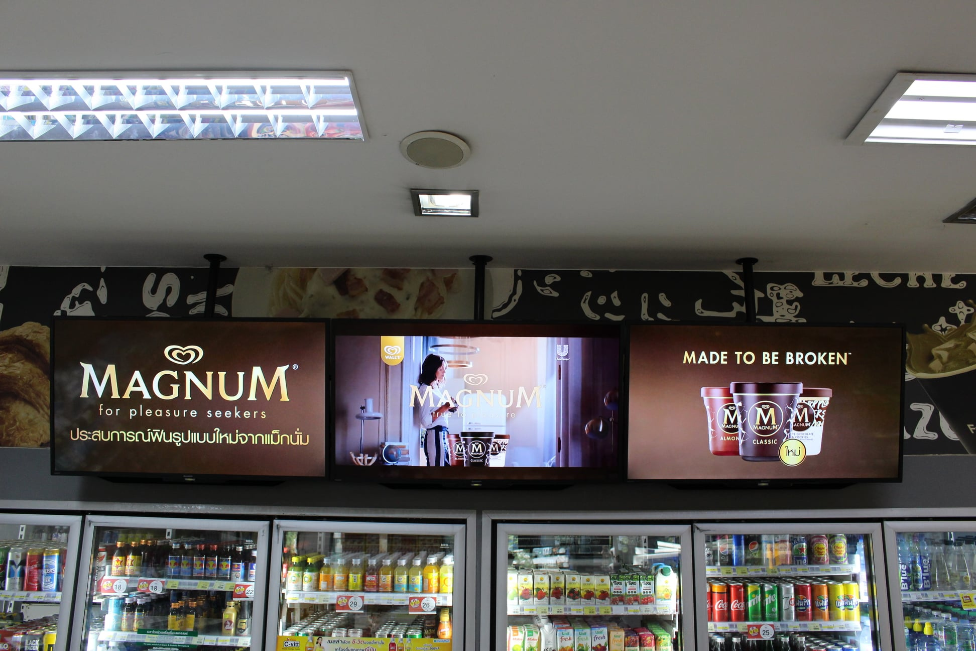 Convenience stores - Multi-displays sync by Yves Peirlinck on Dribbble