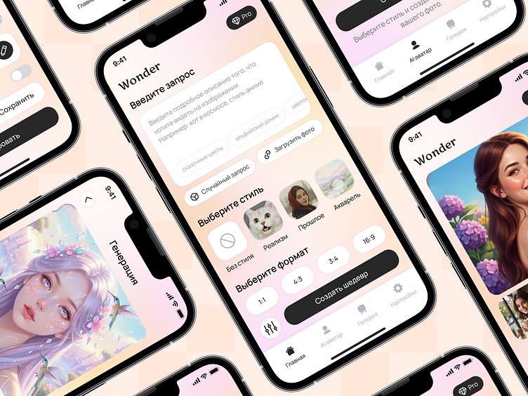 AI Mobile iOS App Design by Purrweb UI/UX Agency on Dribbble