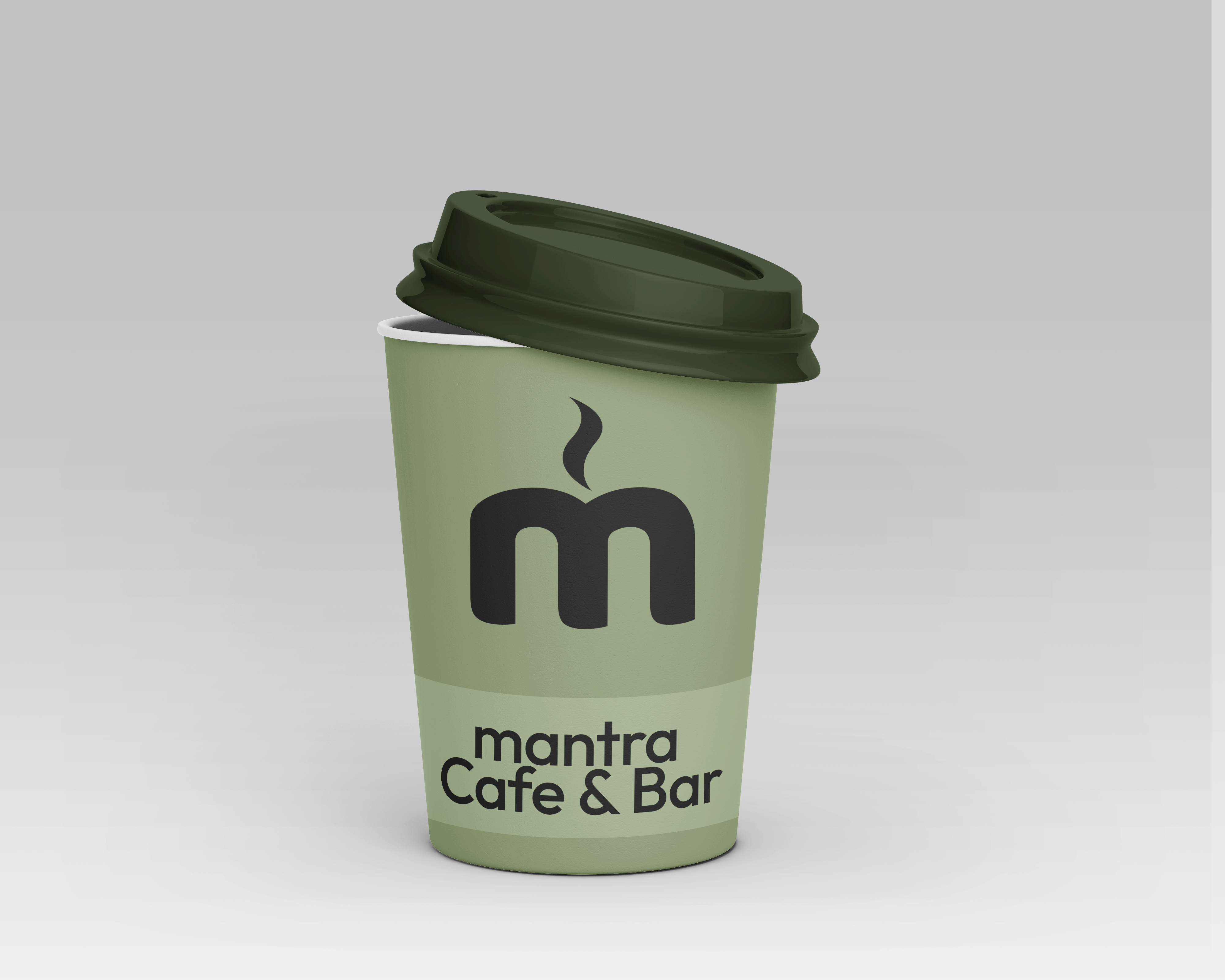 logo design and mock ups for mantra cafe and bar by Pradip Ghimire on ...