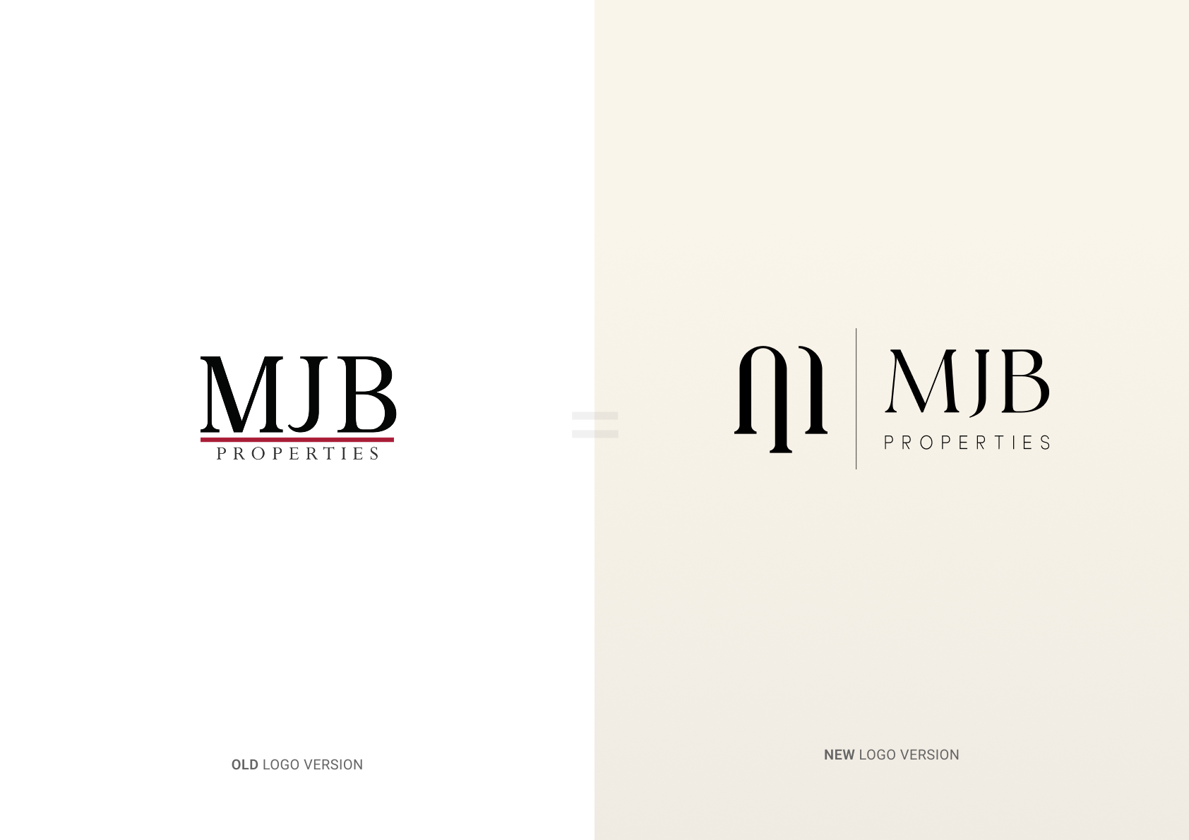 MJB Logo Design Real Estate by VYSION AE on Dribbble
