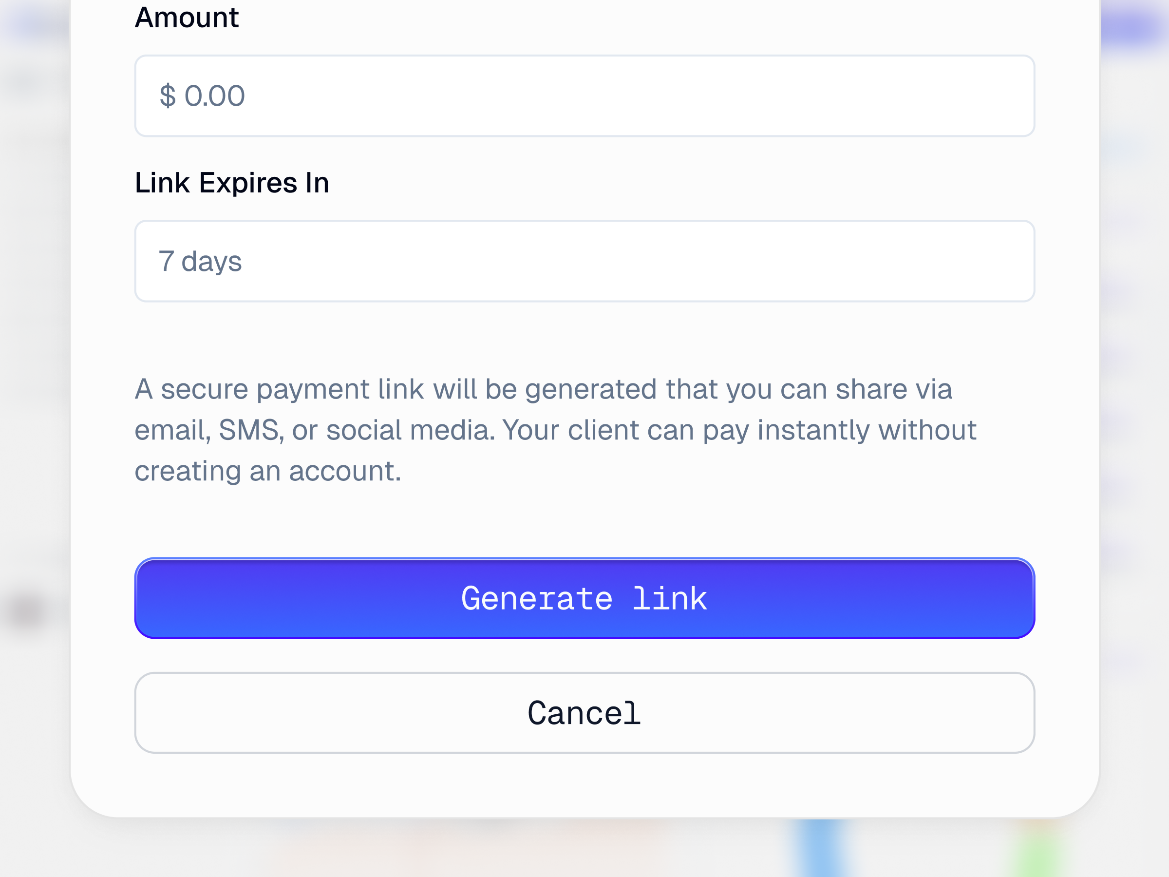 Generate Link | Popup Modal UI Design by Rakibul 🏀 on Dribbble