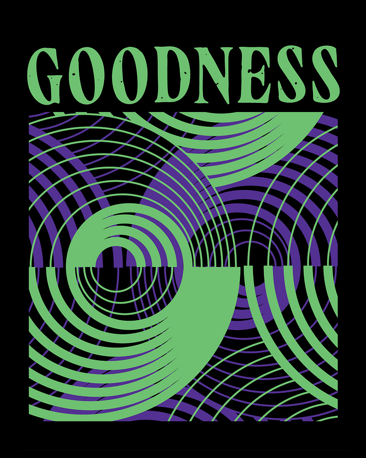 Goodness Band Merch by Evan Moss on Dribbble