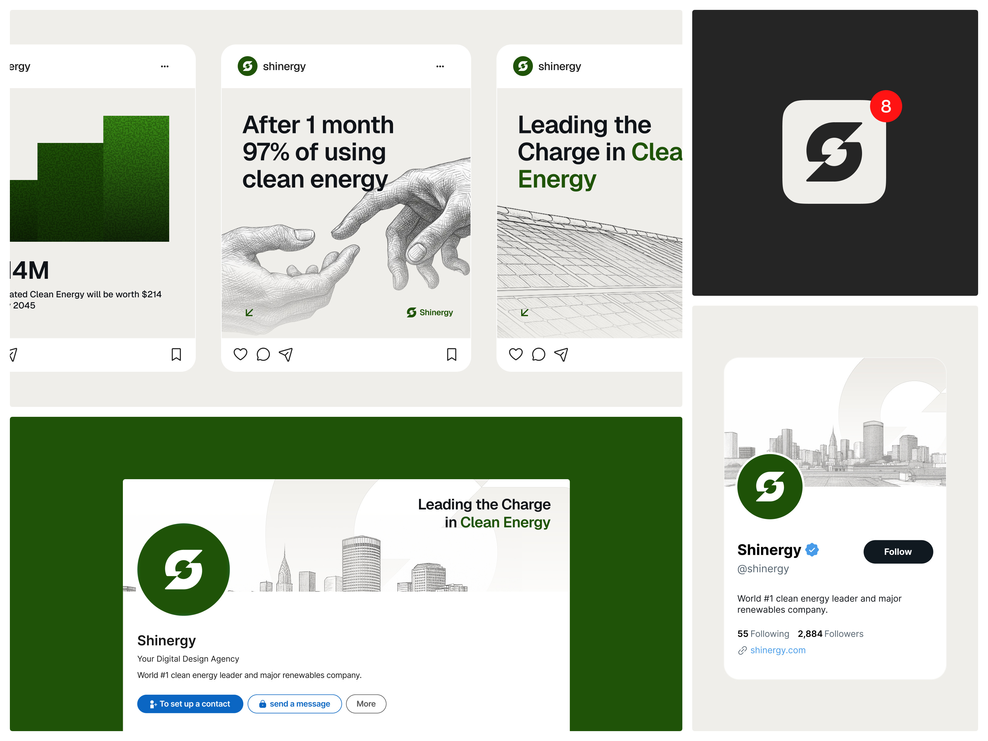 Shinergy — Green Energy Logo Branding by Sogee Branding for Sogee on ...