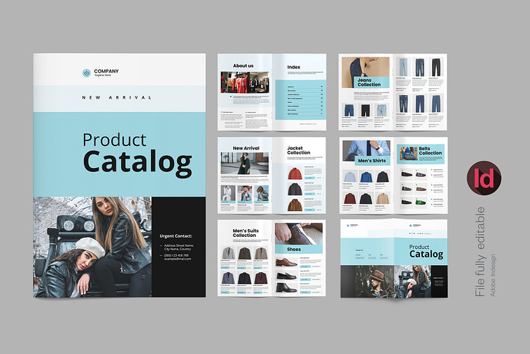 Product Catalog Template by Afsar Hossain on Dribbble