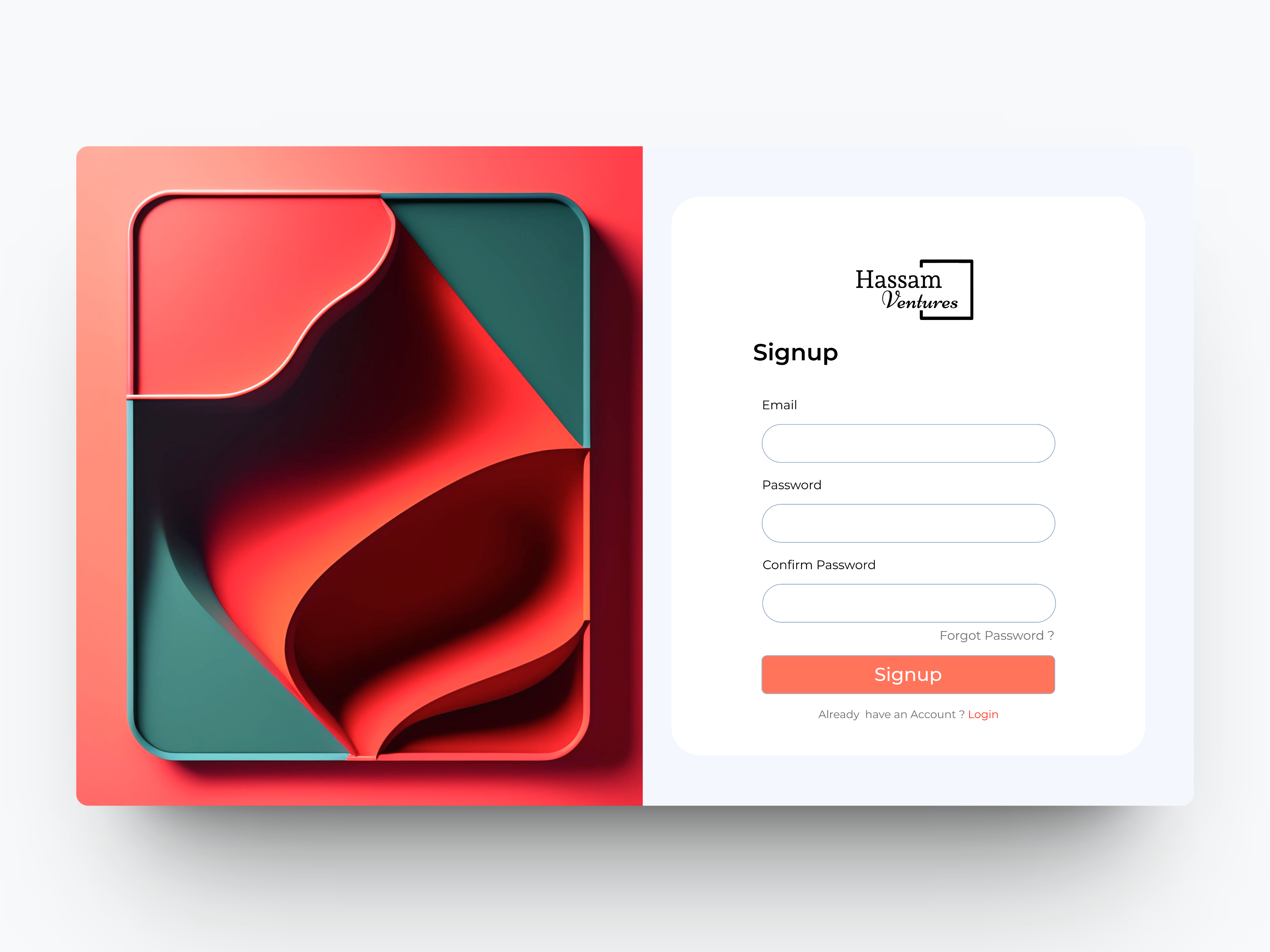 Login & Signup Web UI Design by UIOVIA ® on Dribbble