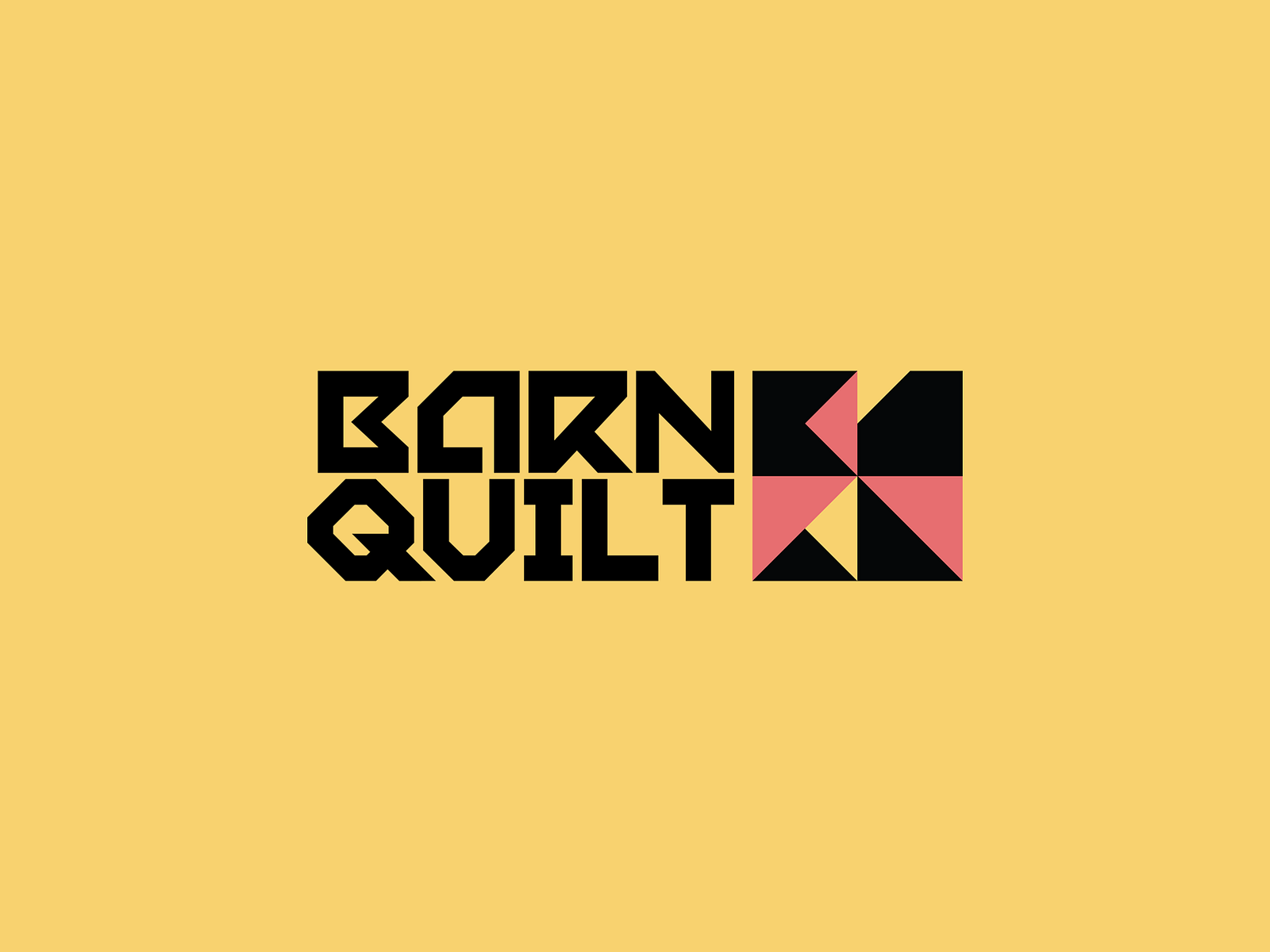 Barn Quilt Logo by Barn Quilt on Dribbble