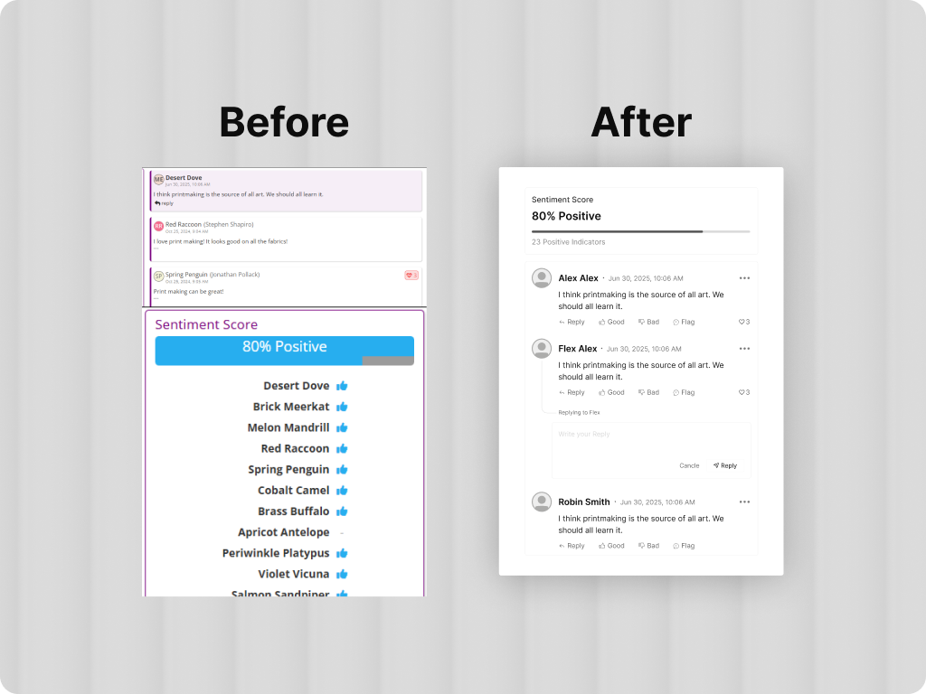 Minimal Comment System Redesign — Monochrome UI by Abdul Ahad on Dribbble