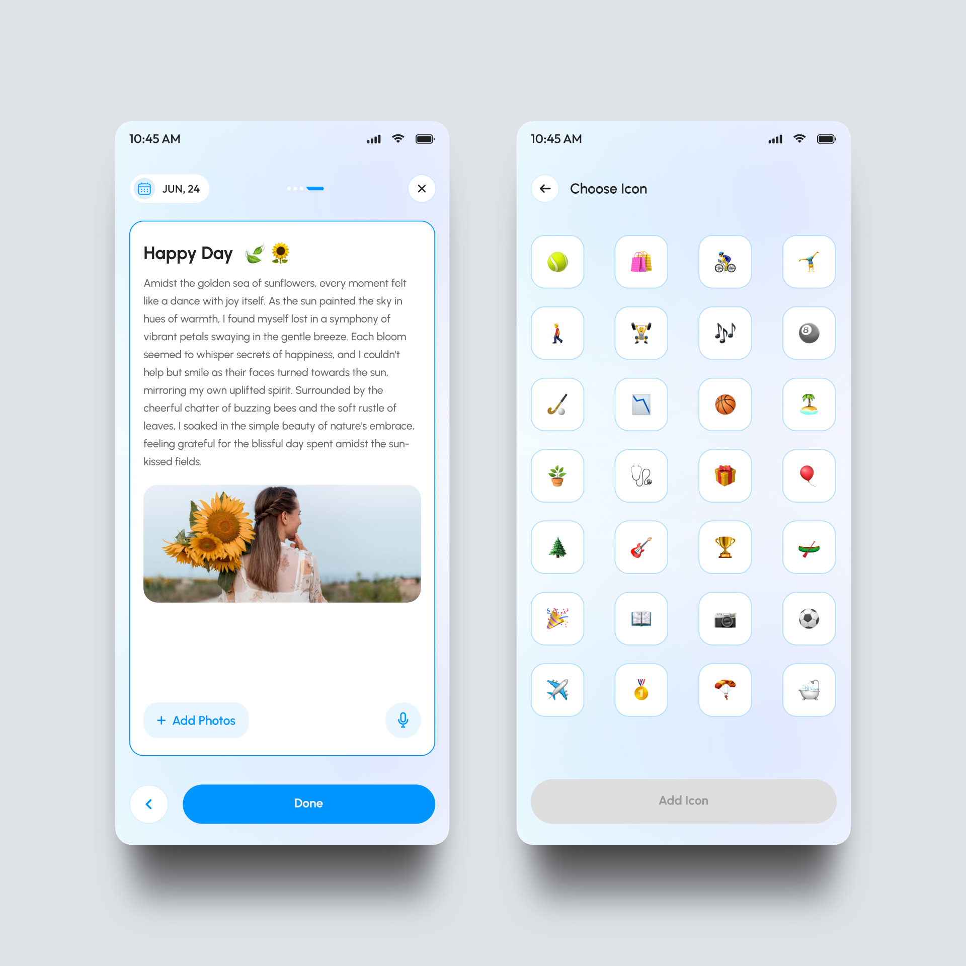 Mood Tracker App Design by Sameen Ali on Dribbble