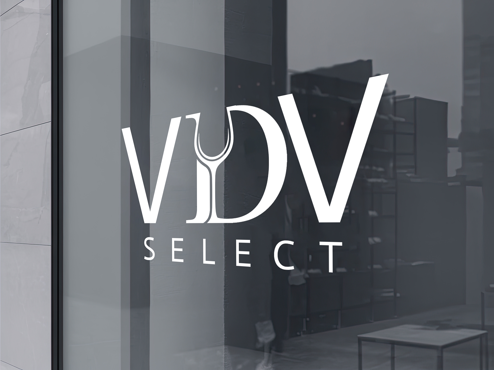 VDV Select – Modern Logo Design | Branding Identity Concept by Mayur ...