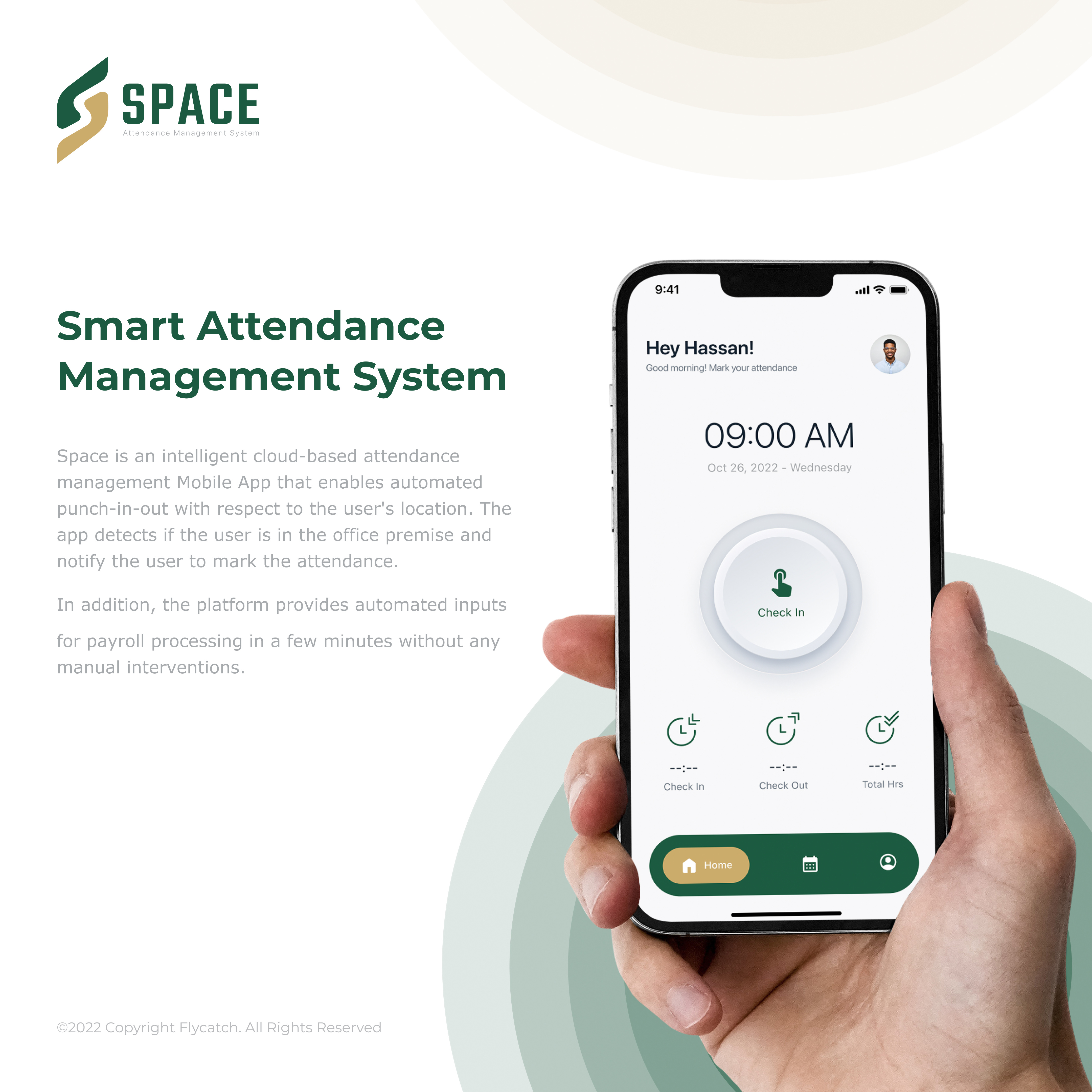 Space - Smart Attendance Management System by Flycatch on Dribbble