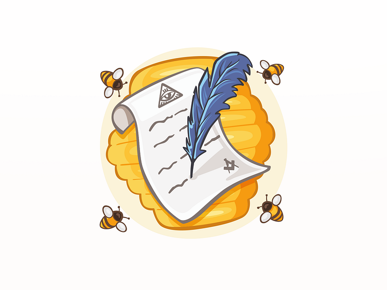 Referrer Badge by Agata Kuczminska on Dribbble