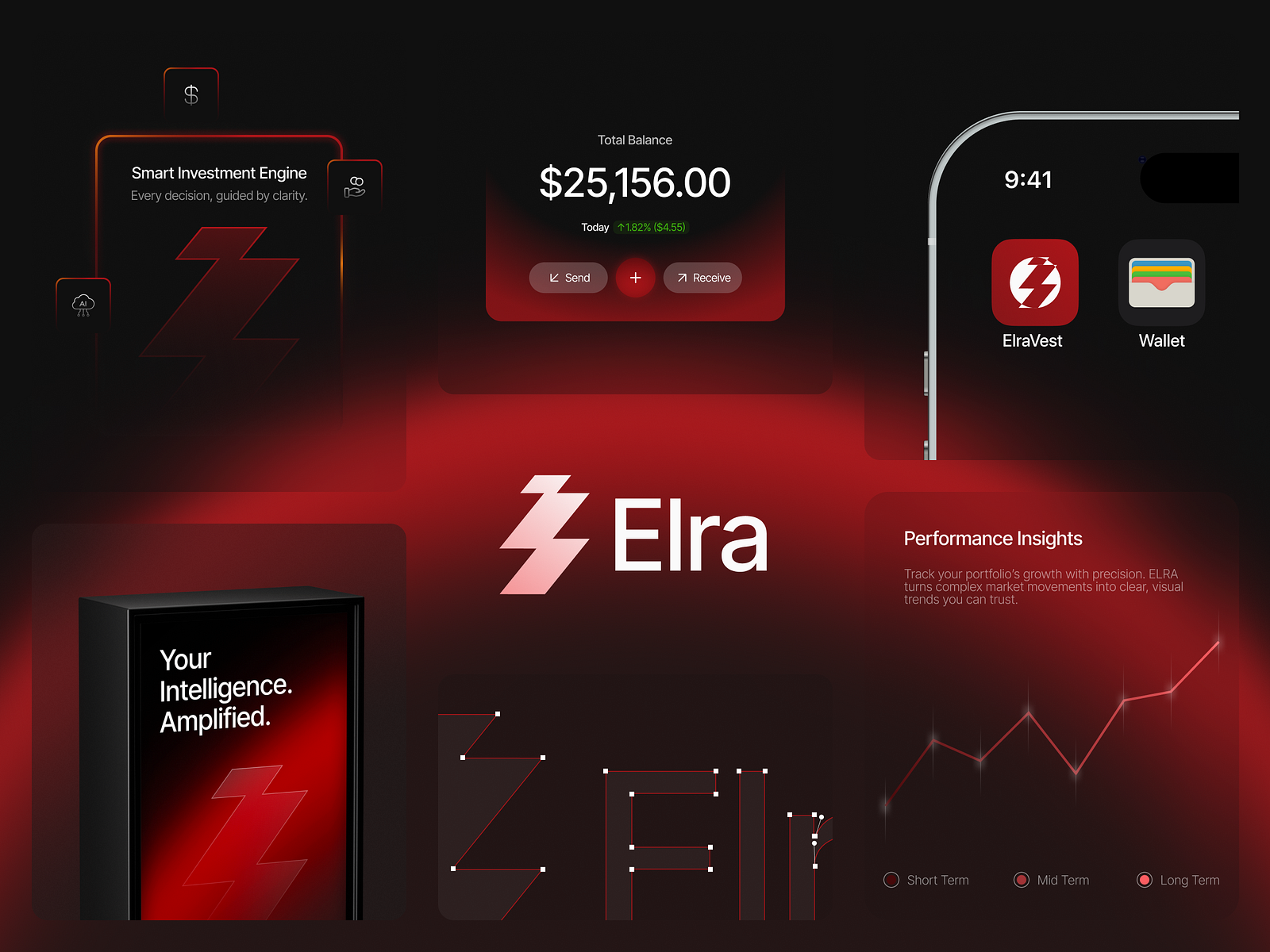 Elra - Invesment Visual Identity by Odama on Dribbble