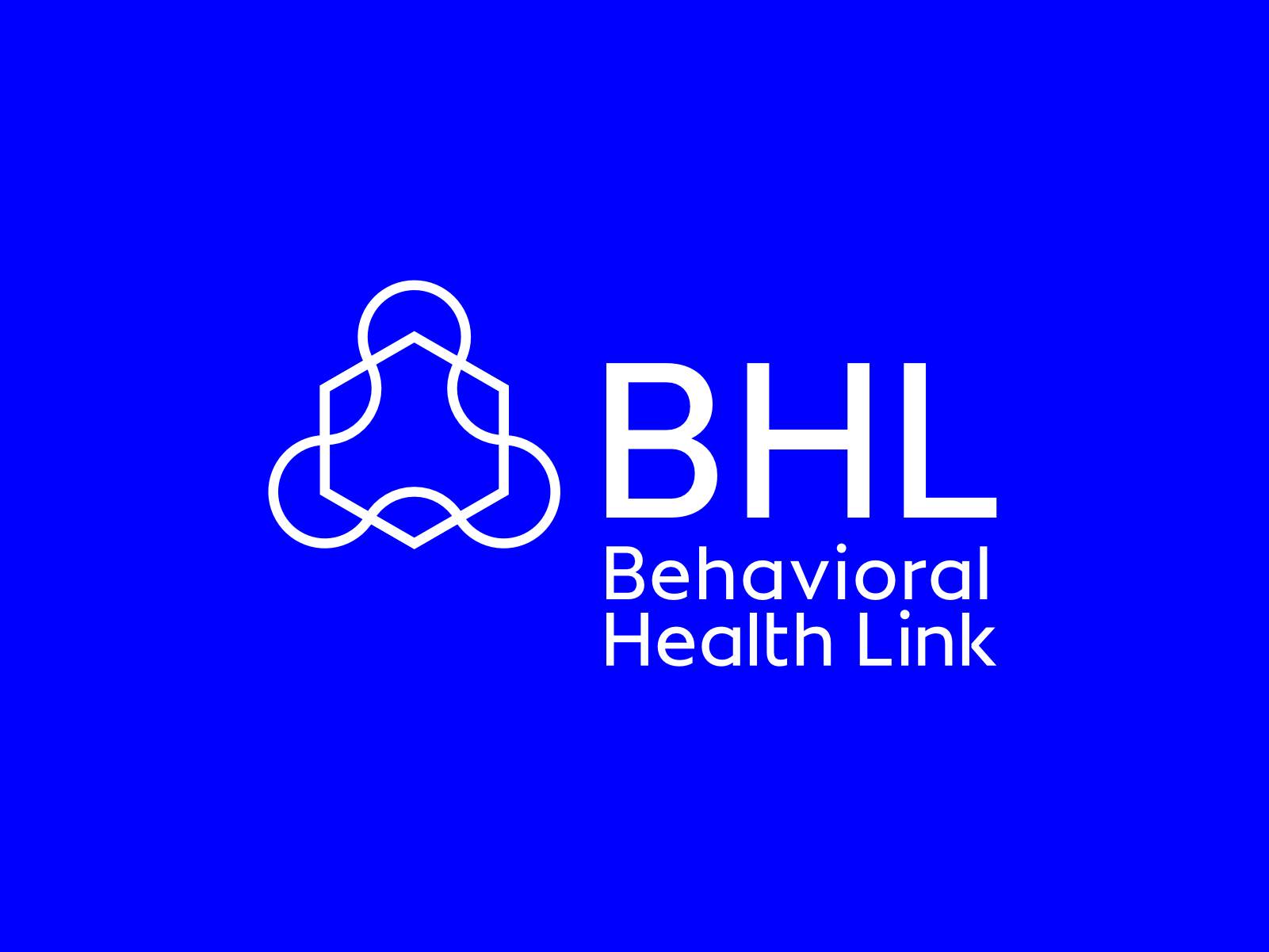Behavioral Health Link call center hub, SaaS logo design by Alex Tass ...