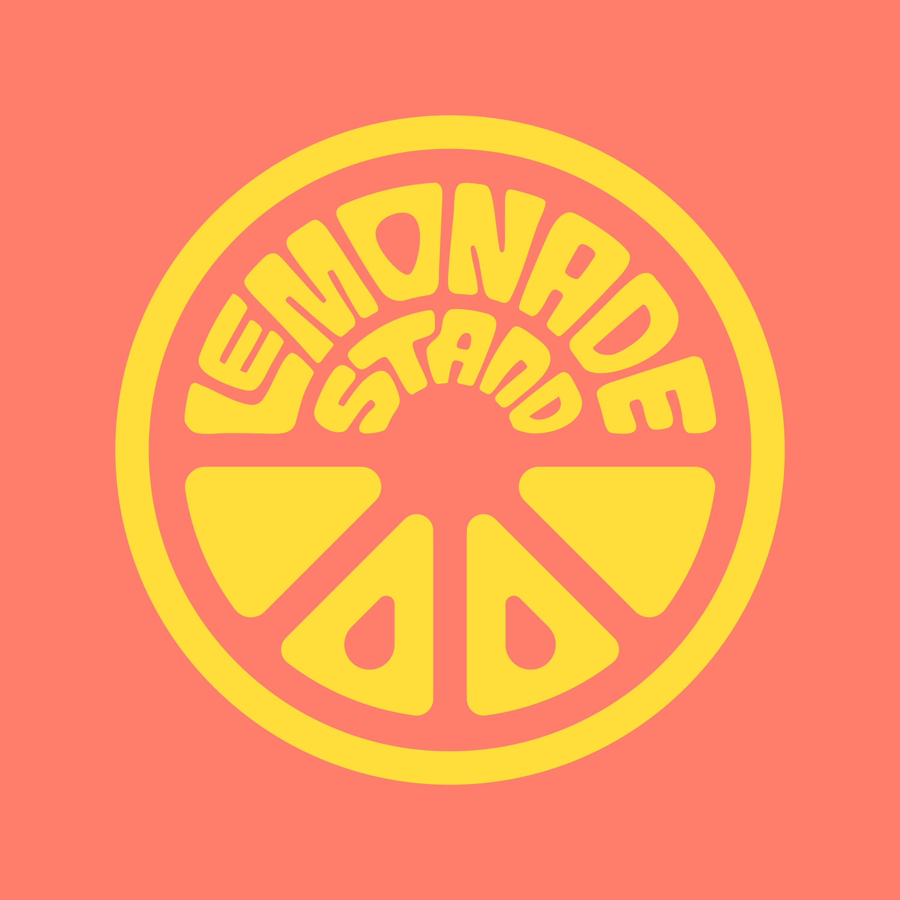 Lemonade Stand Logo Design by Shamari Cooper on Dribbble