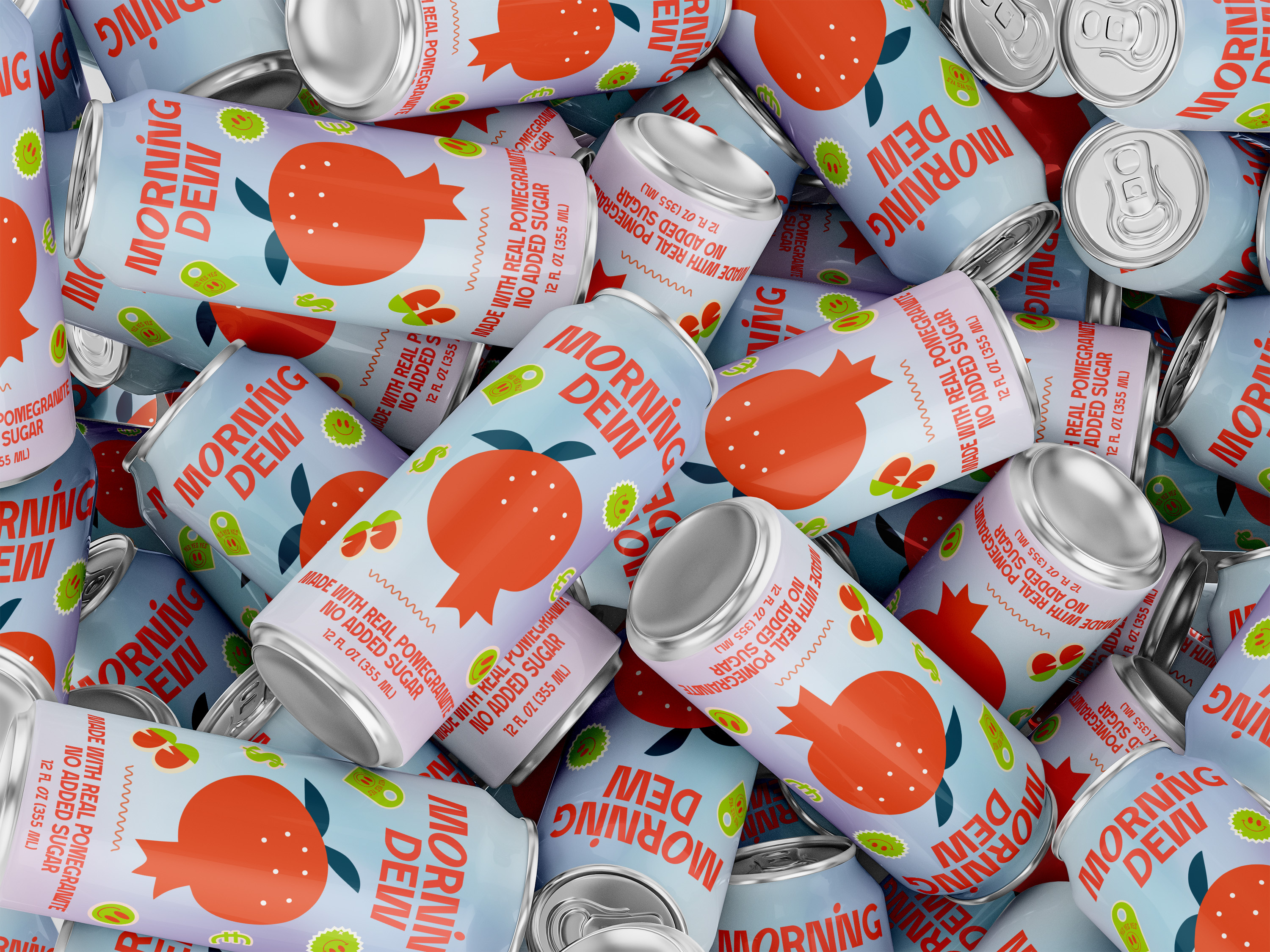 Minimalist Beverage Packaging & Can Label Design by Rashed Khan on Dribbble