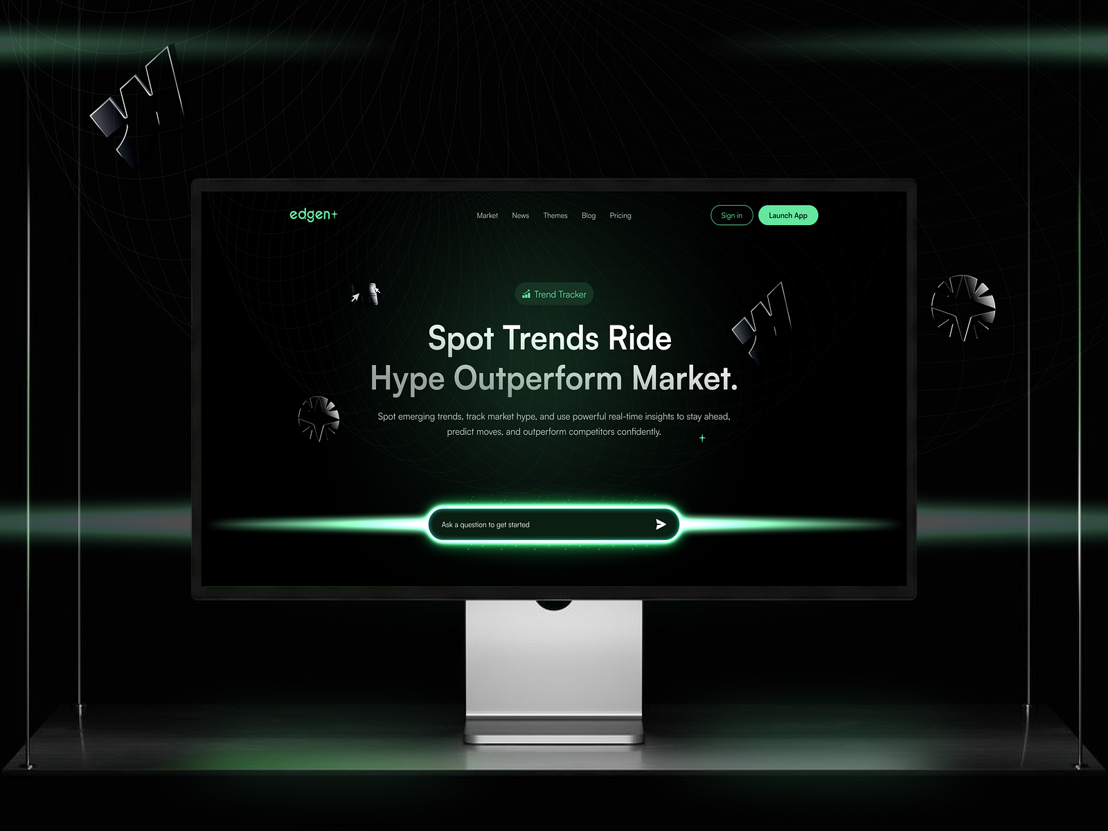 AI Copilots Website for Crypto & Stock Investors by SK Farhad Hossen⑉ on Dribbble