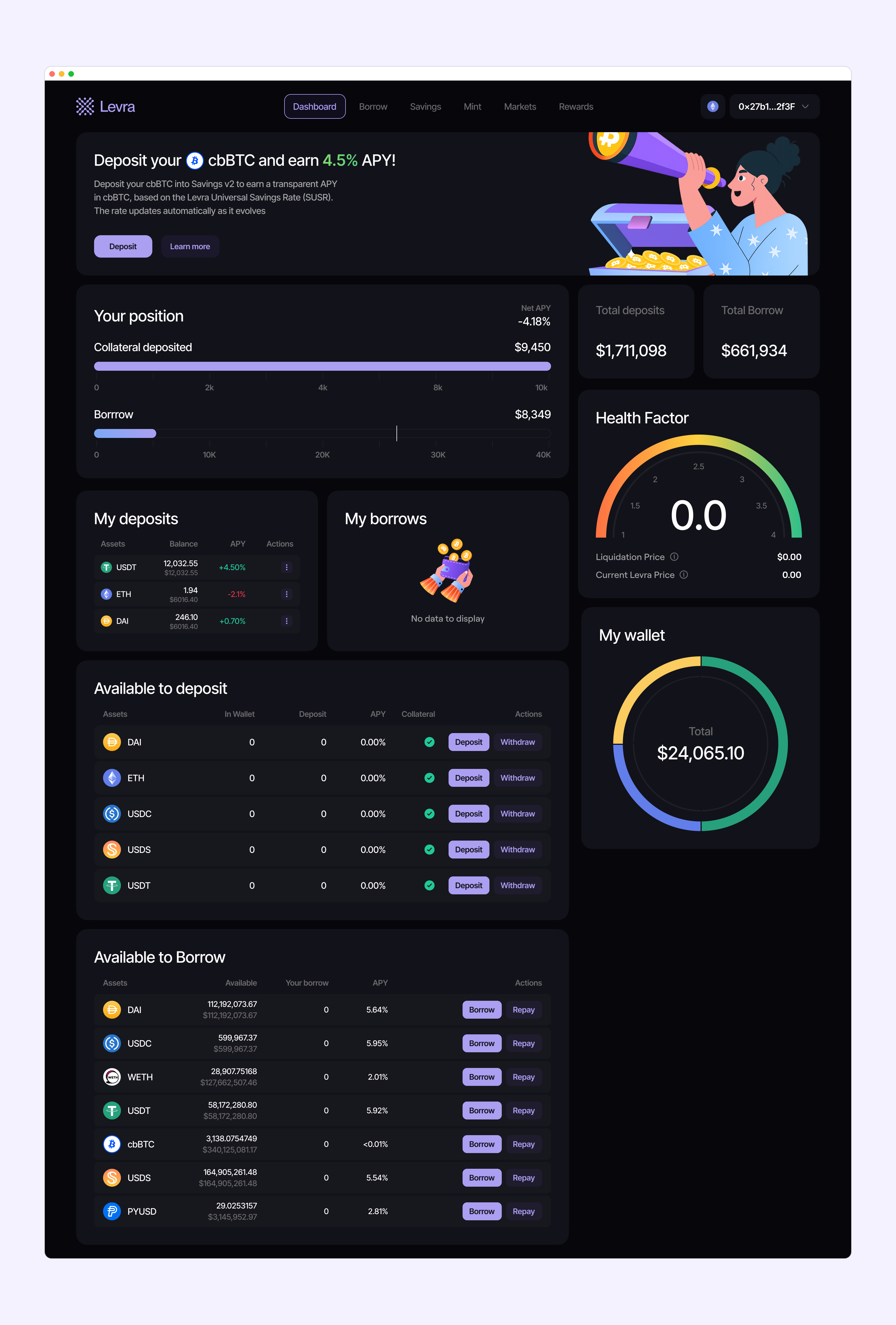 Levra - Web Lending App Design by V. Alipov on Dribbble