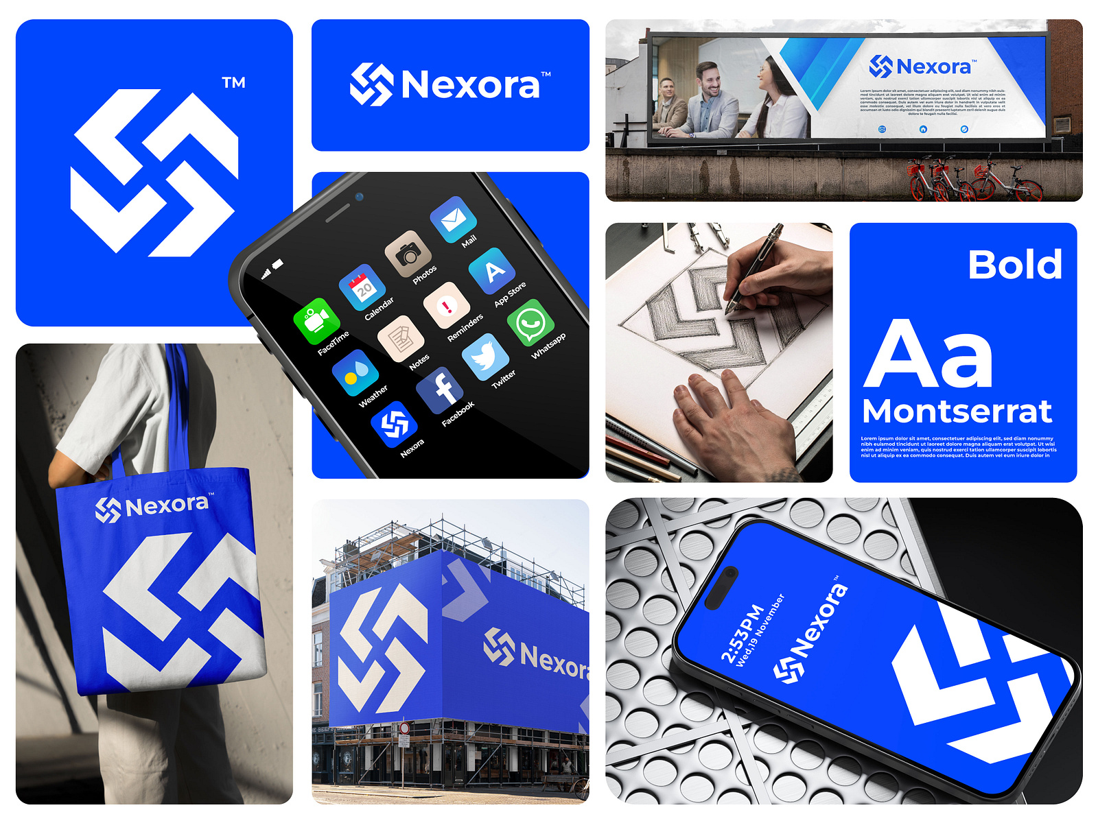Nexora Logo And Visual Branding Identity Design by Xubayed Creations on ...