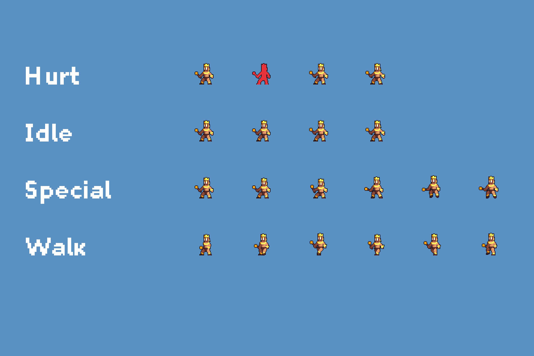 Free Forest Bosses Pixel Art Sprite Sheet Pack by 2D Game Assets on ...