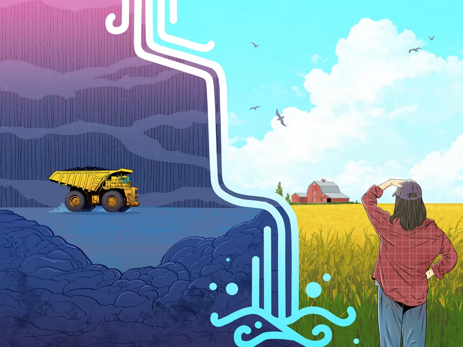 Dominic Bugatto for GrainsWest by IllustrationZone on Dribbble