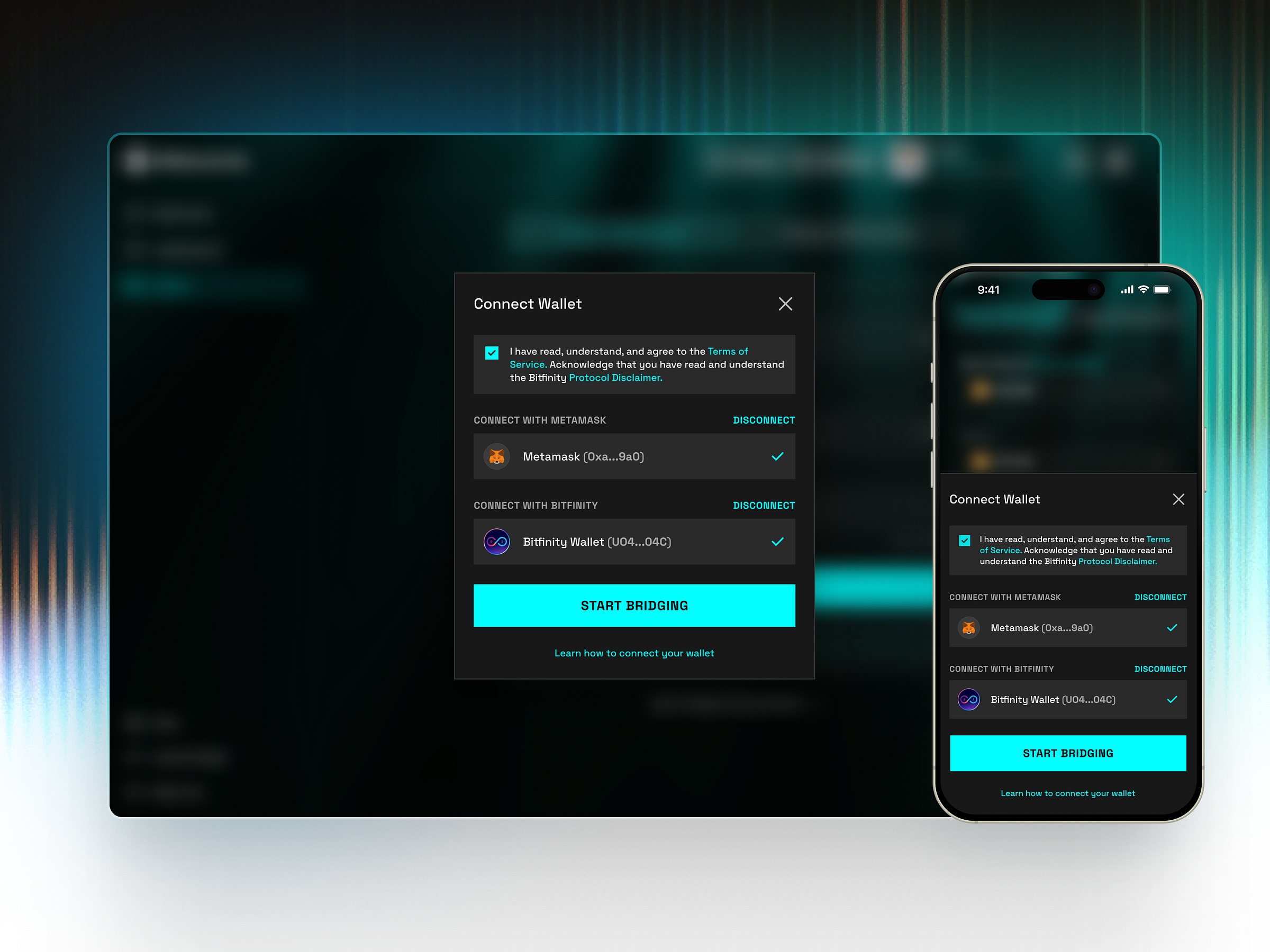 Wallet Connect Modal – Web3 Bridge UI by Yagnesh P : Self-taught UI/UX ...