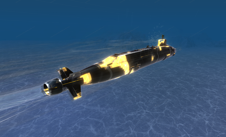 Stealth Submarine Animation by hightopo on Dribbble