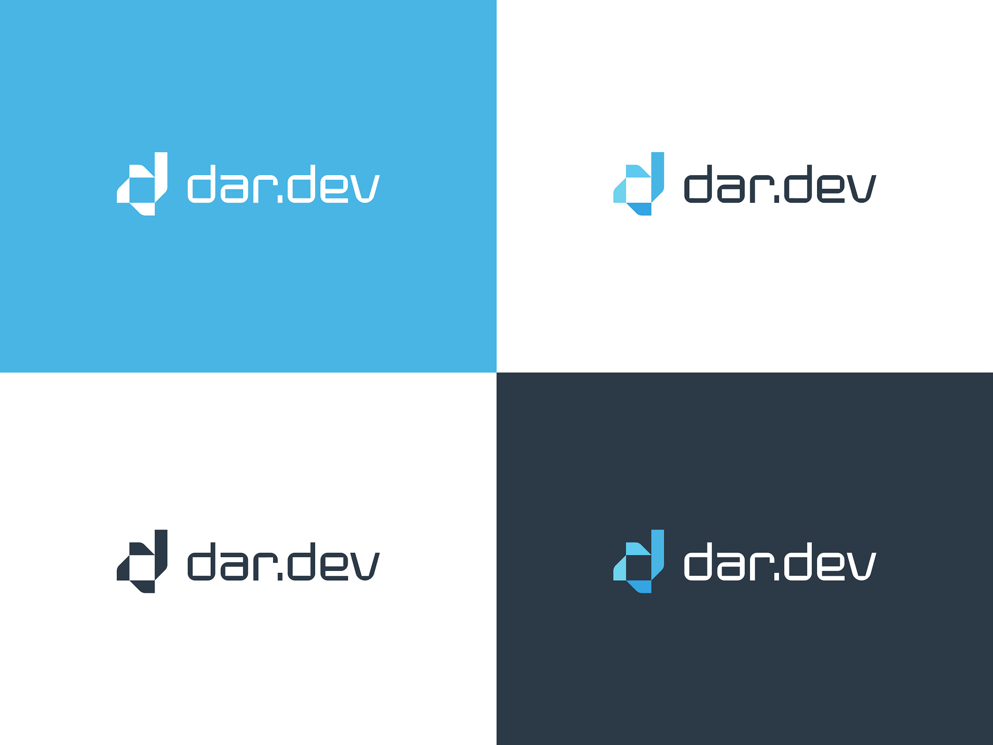 Geometric Letter D Logo Design for Software Company. by Logotypely for ...