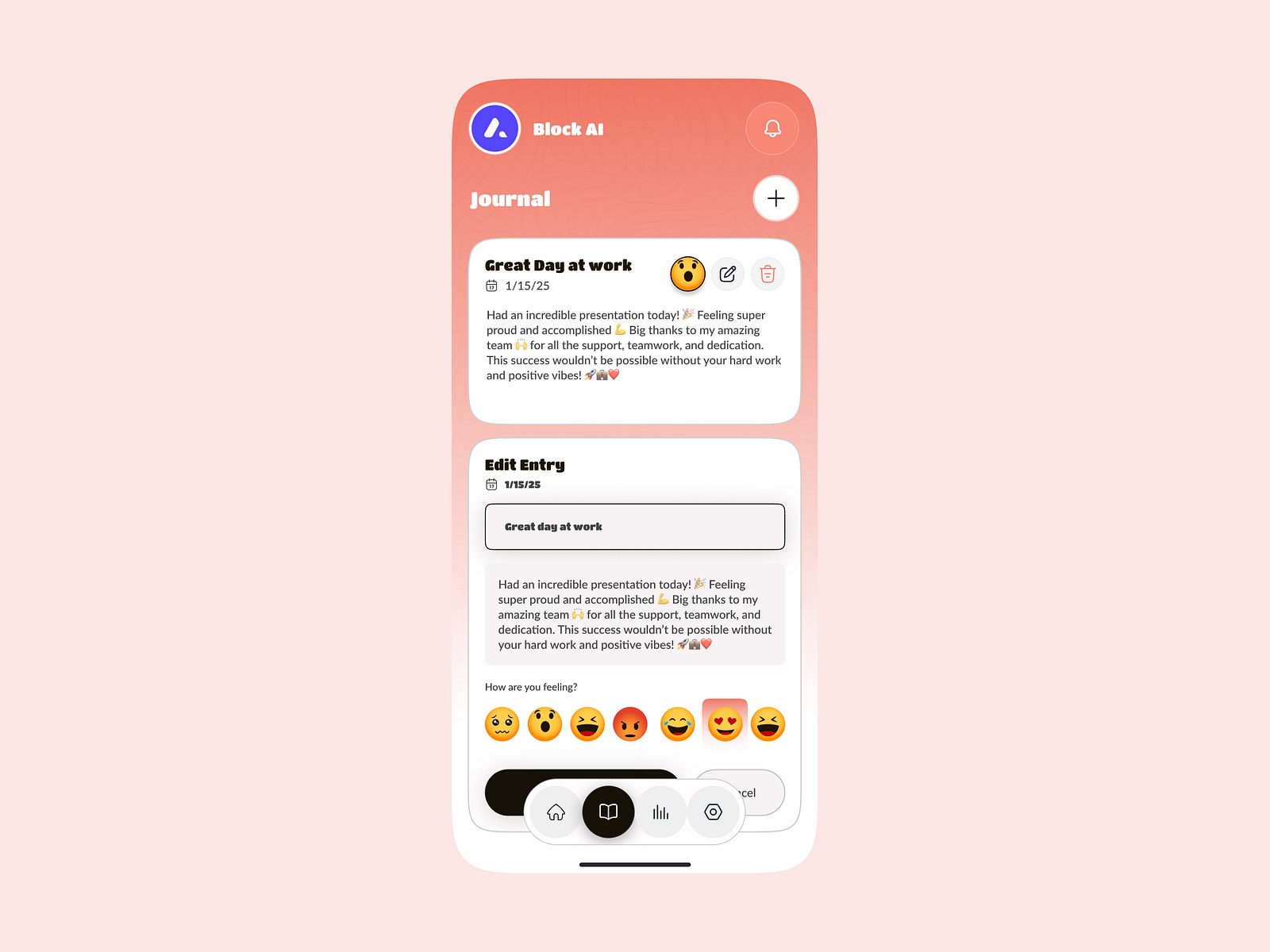 Minddoo - Journal Entry by BlockAI Studio on Dribbble