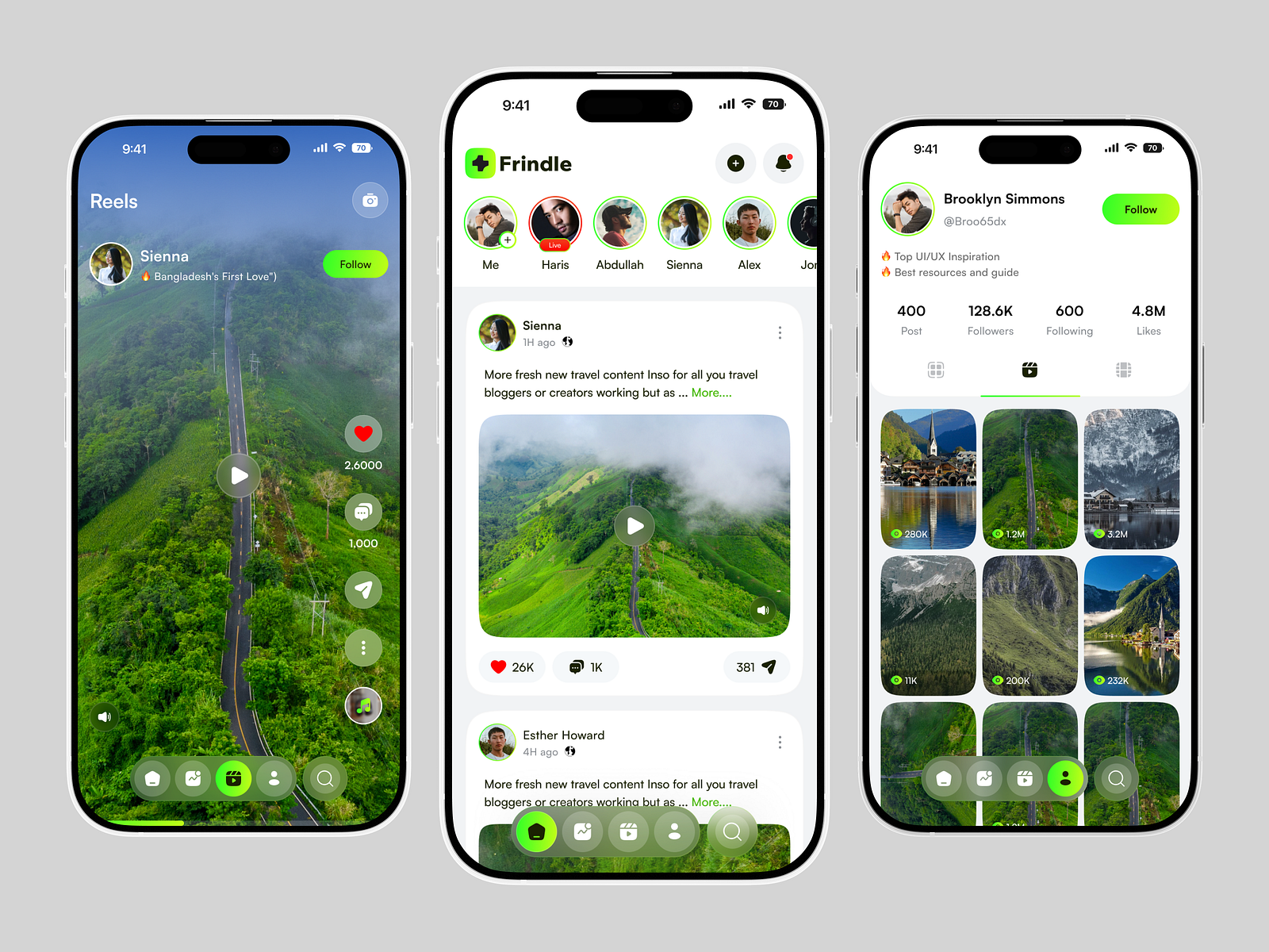 Social Media Mobile App by Sk Ashik on Dribbble