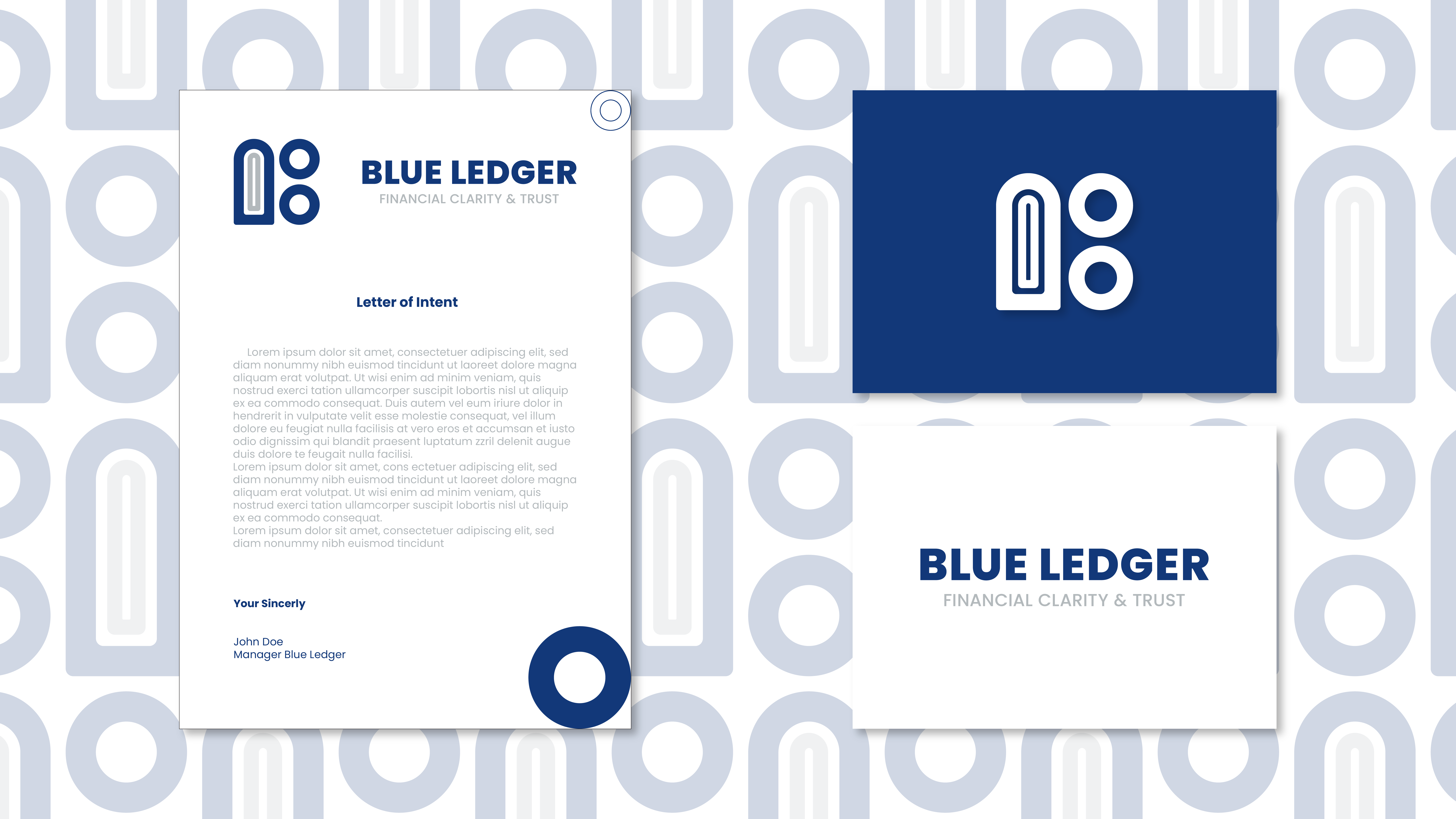 Blue Ledger — Modern Brand Identity for Bookkeeping by Shahab Sardar on ...