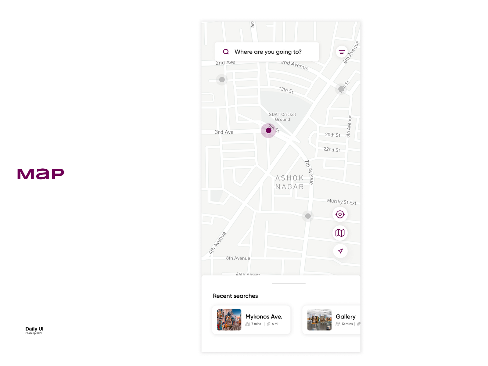 Maps by Israel Ebiti on Dribbble
