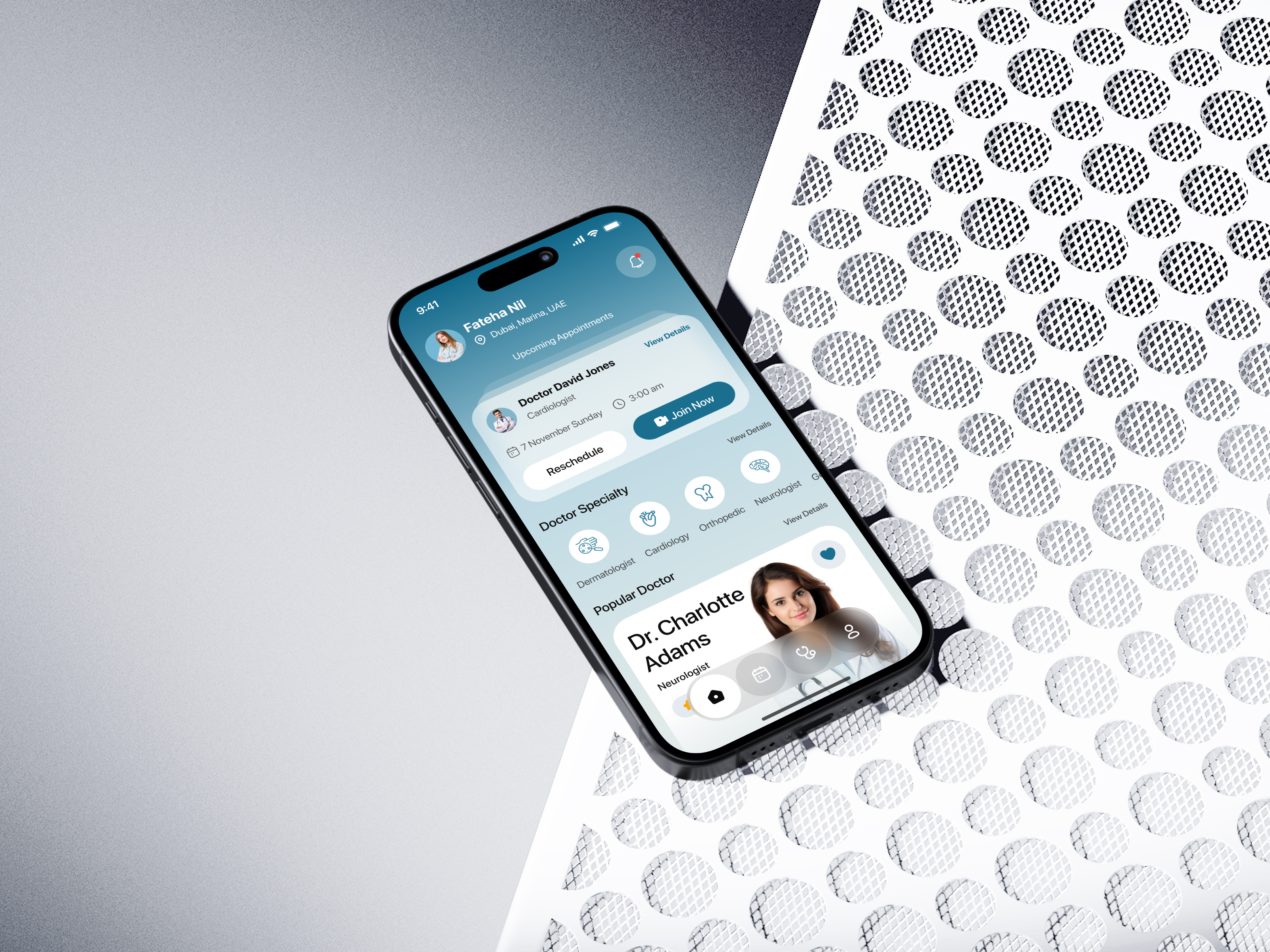 Doctor Appointment Mobile App by Oripio on Dribbble