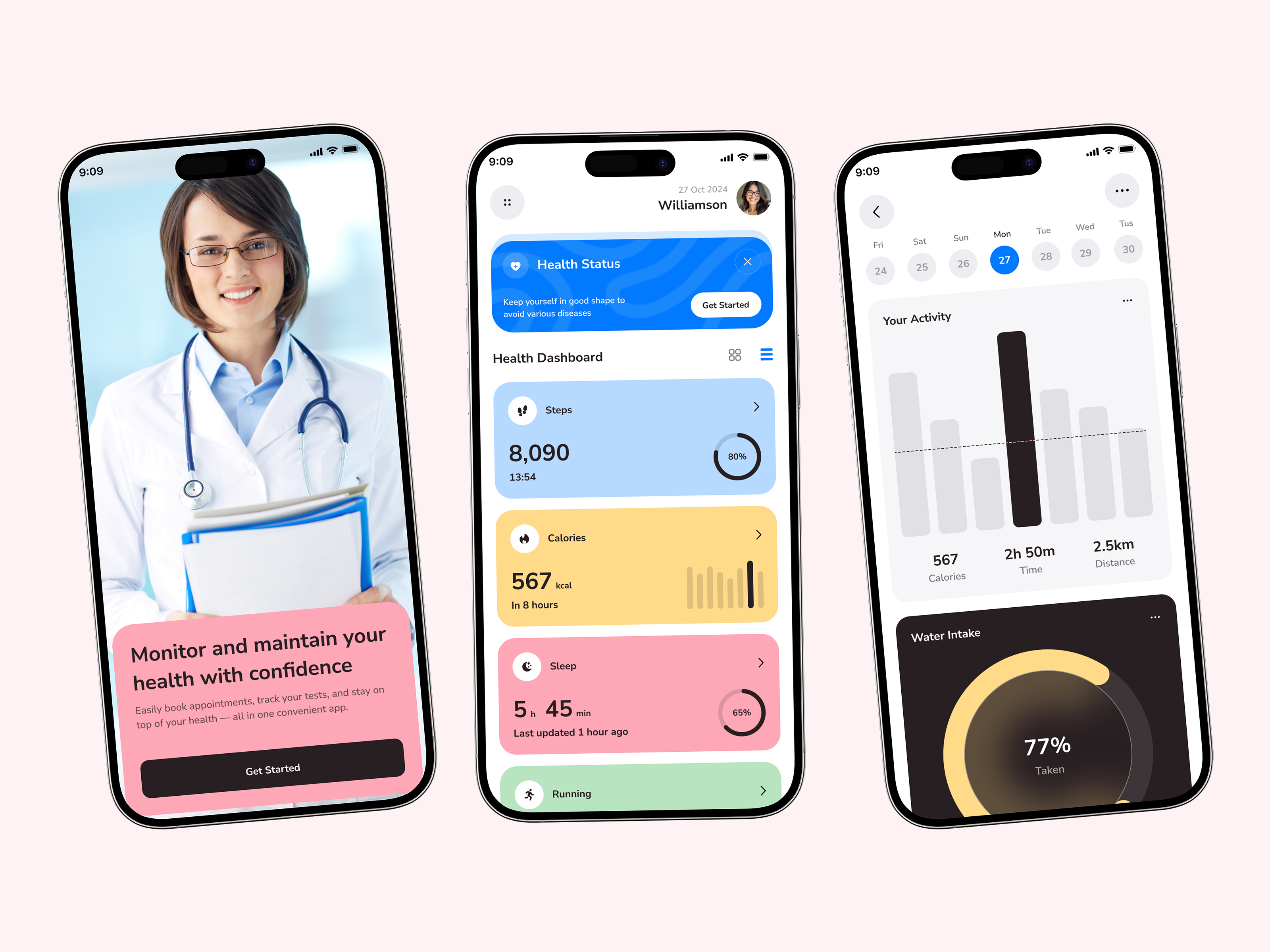 Fitness Mobile App by Murad Hossain 🔥 on Dribbble