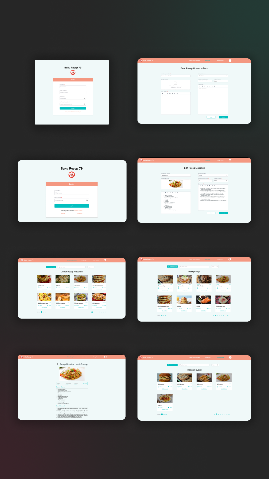 Recipe Book App 🍲📘 by Ridha Septiaji on Dribbble