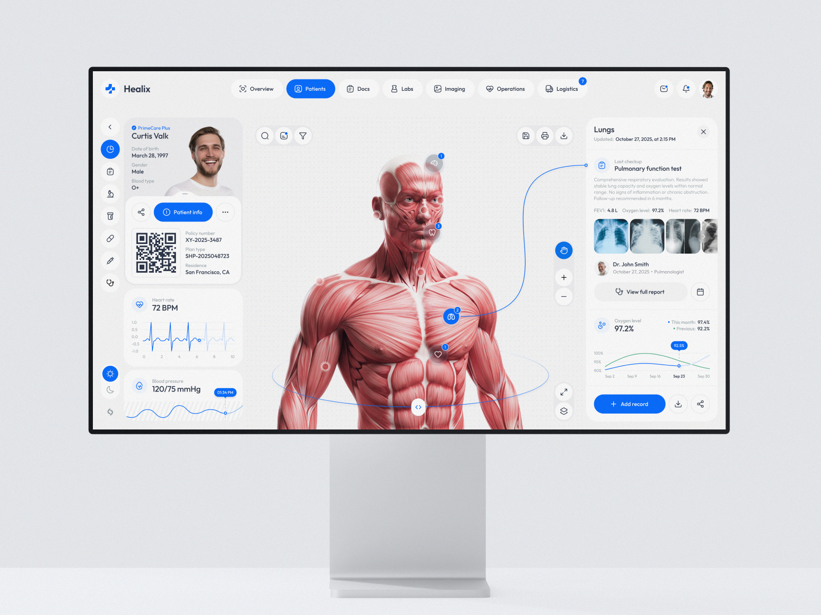 Web Design for Healthcare Operations and Logistics Platform by Conceptzilla on Dribbble