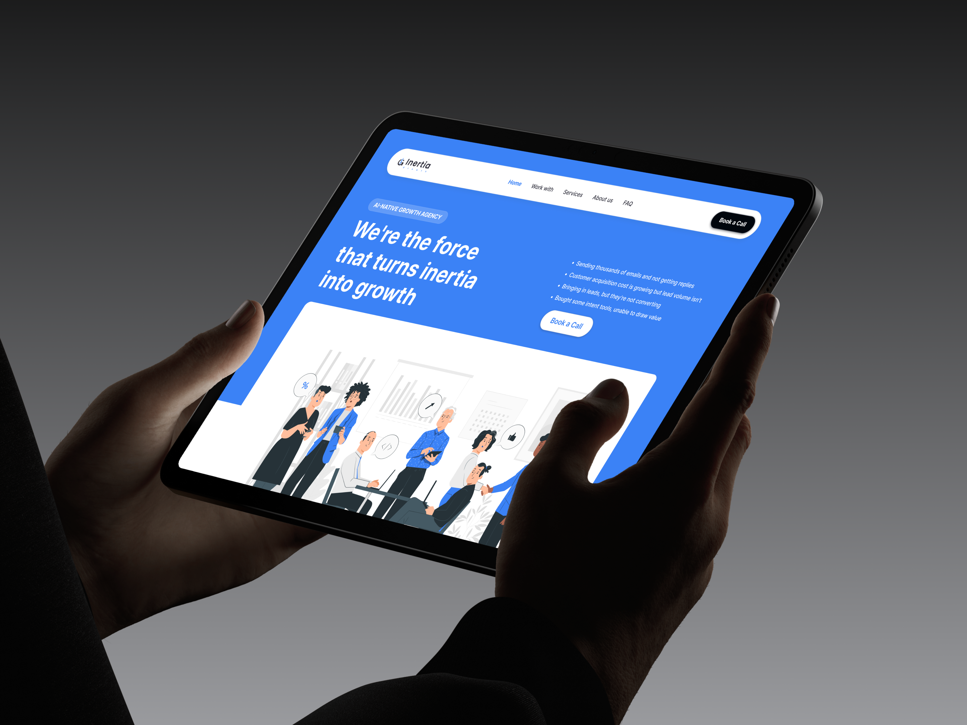 Inertia Growth – Digital marketing agency website by Wavespace – Web ...