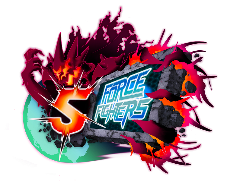 5 Force Fighters Official Logo by Gleam Astra on Dribbble