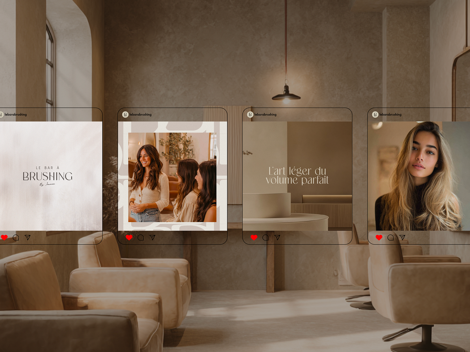 Le Bar à Brushing - Social Media by Imane Bahouss on Dribbble