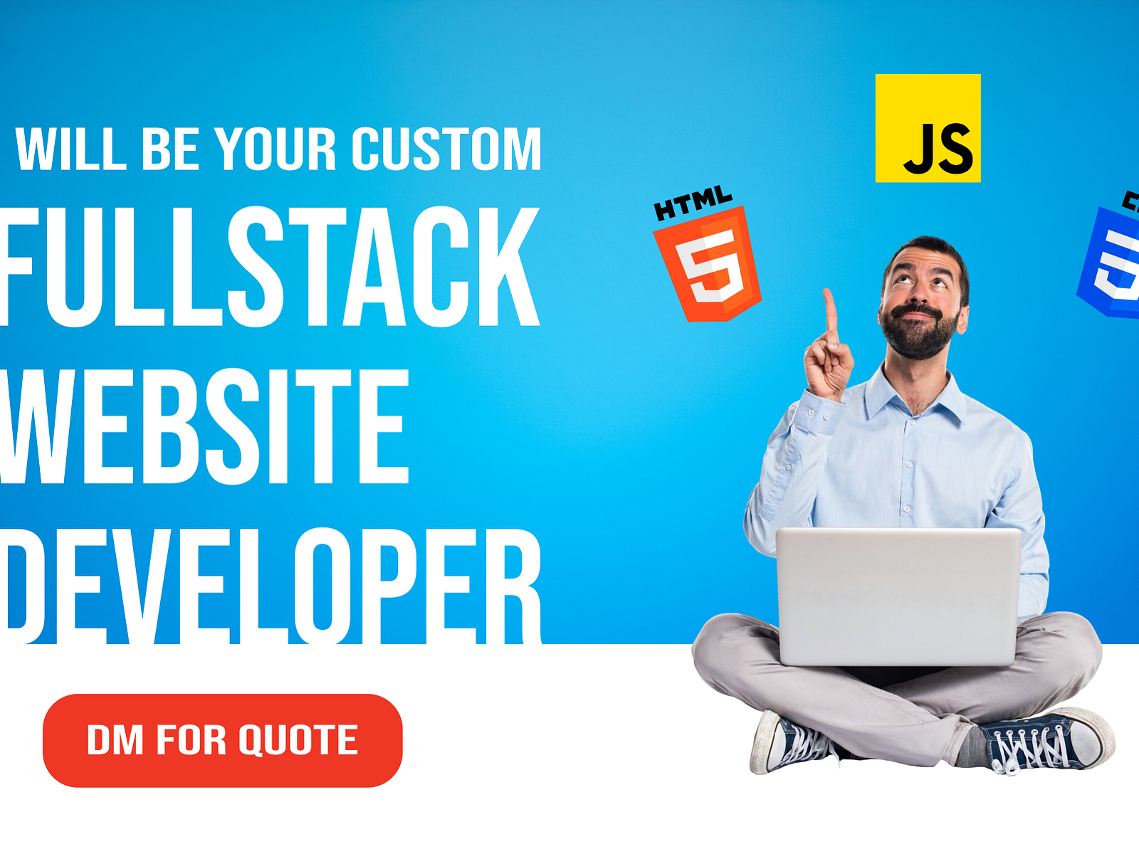 Fiverr Gig Cover For Full Stack Web Developer (Freelancer) by Anik Karmoker (NikXGraphix) on ...