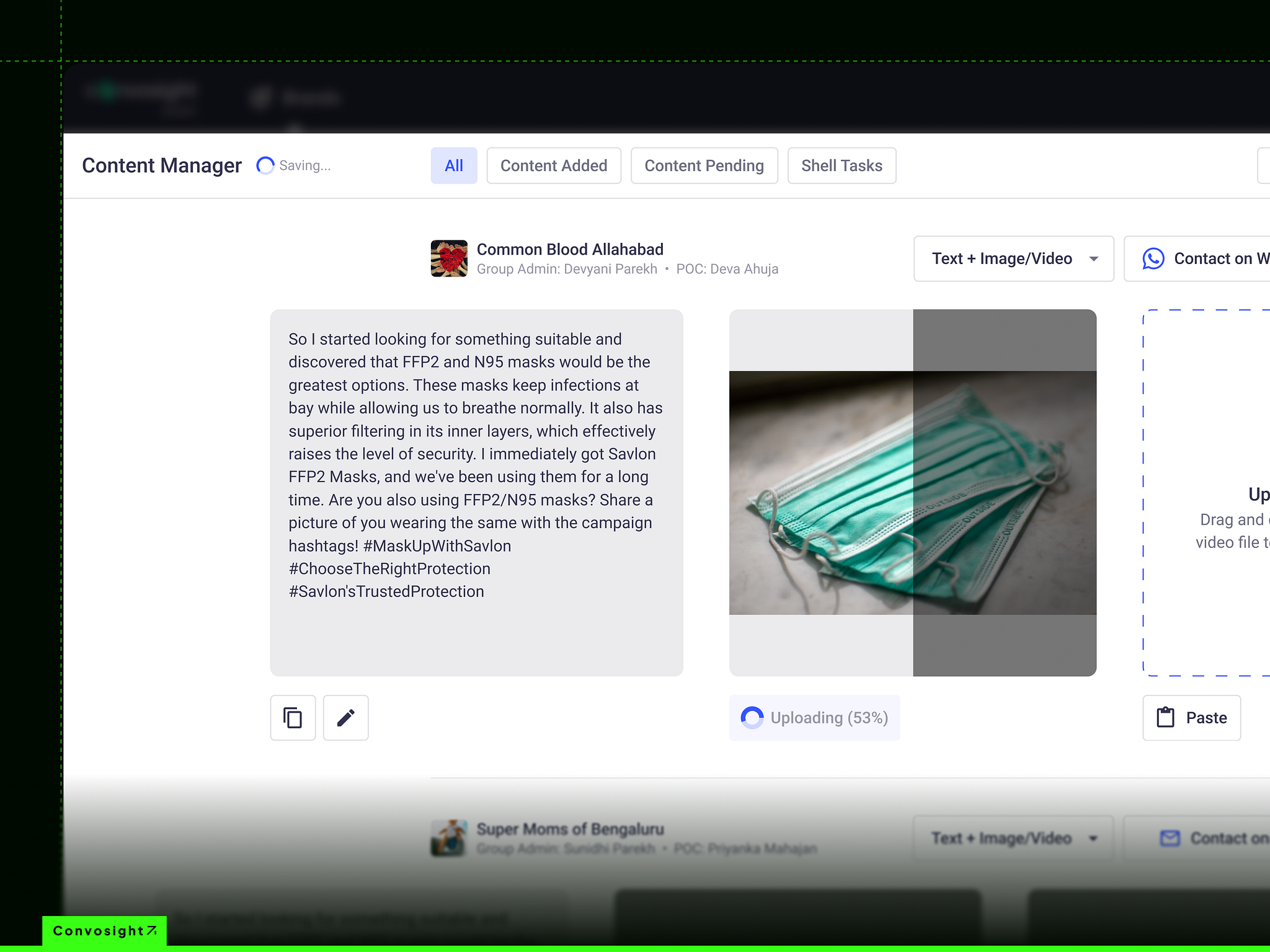 Content Manager by Tanmay Saxena on Dribbble