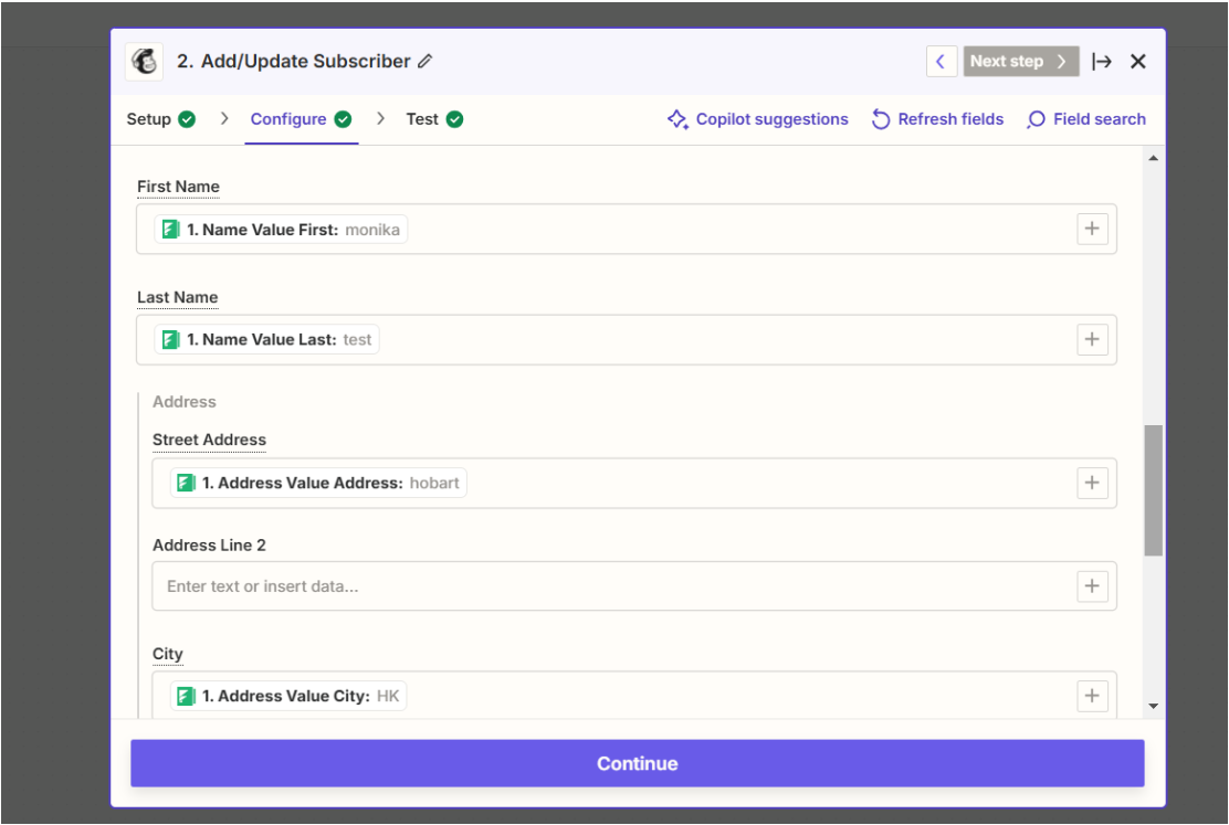 Automated Subscriber Integration: Formstack → Zapier → Mailchimp by Ripal Patel on Dribbble