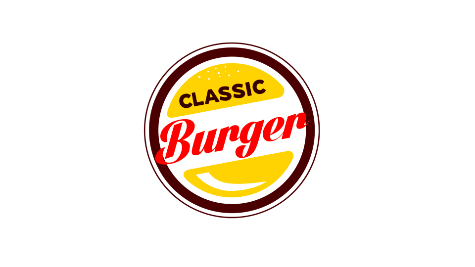 💻 Logo animation of Classic Burger by Opening 4 on Dribbble