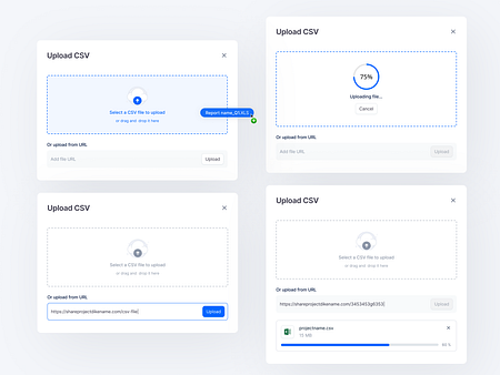 Browse thousands of Upload images for design inspiration | Dribbble