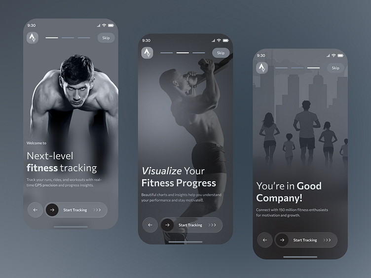 Fitness App Design Concept by Fazlur Rahman on Dribbble