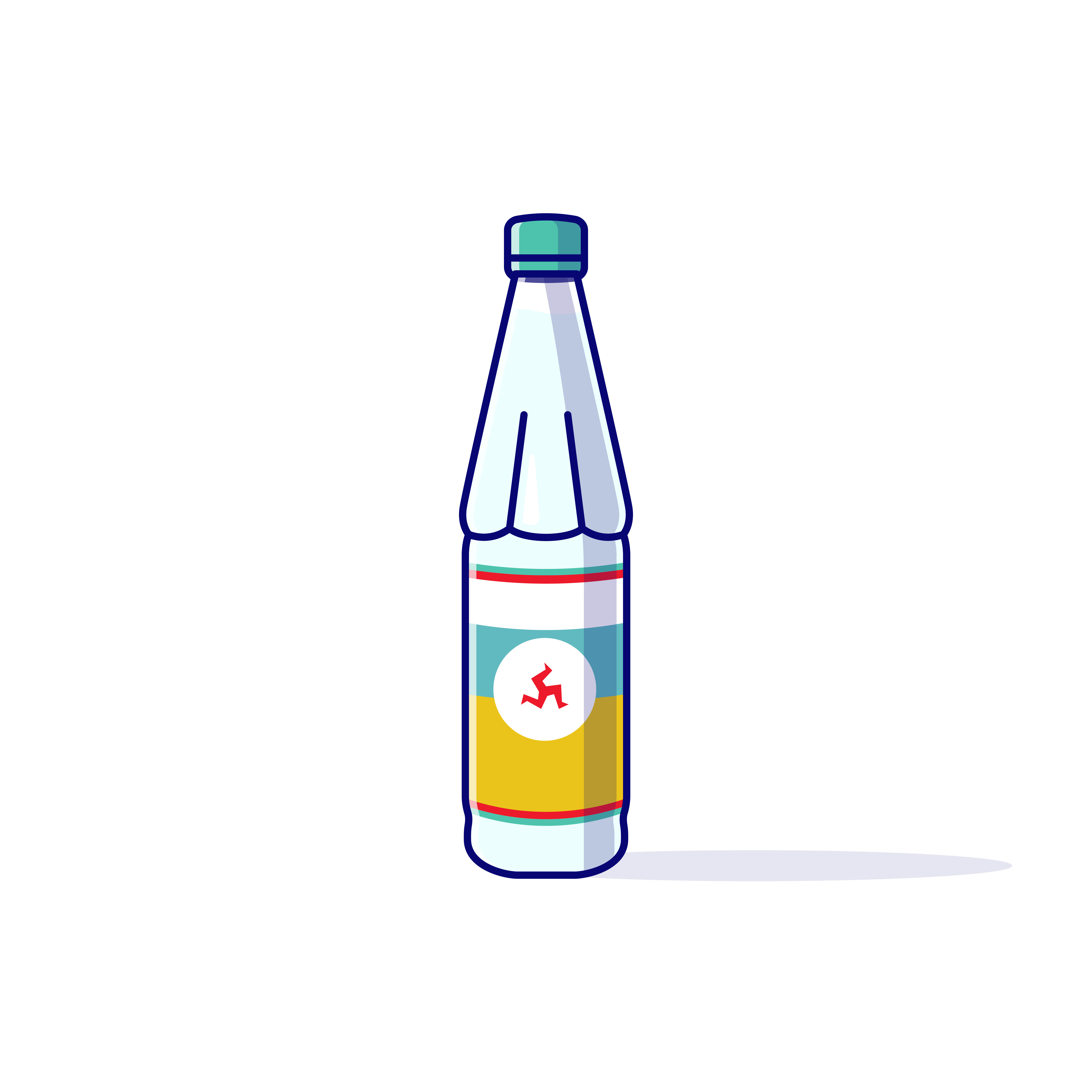 Collection illustration of Beverage Packaging🍾🧃🥫 by Satisfactoons on Dribbble