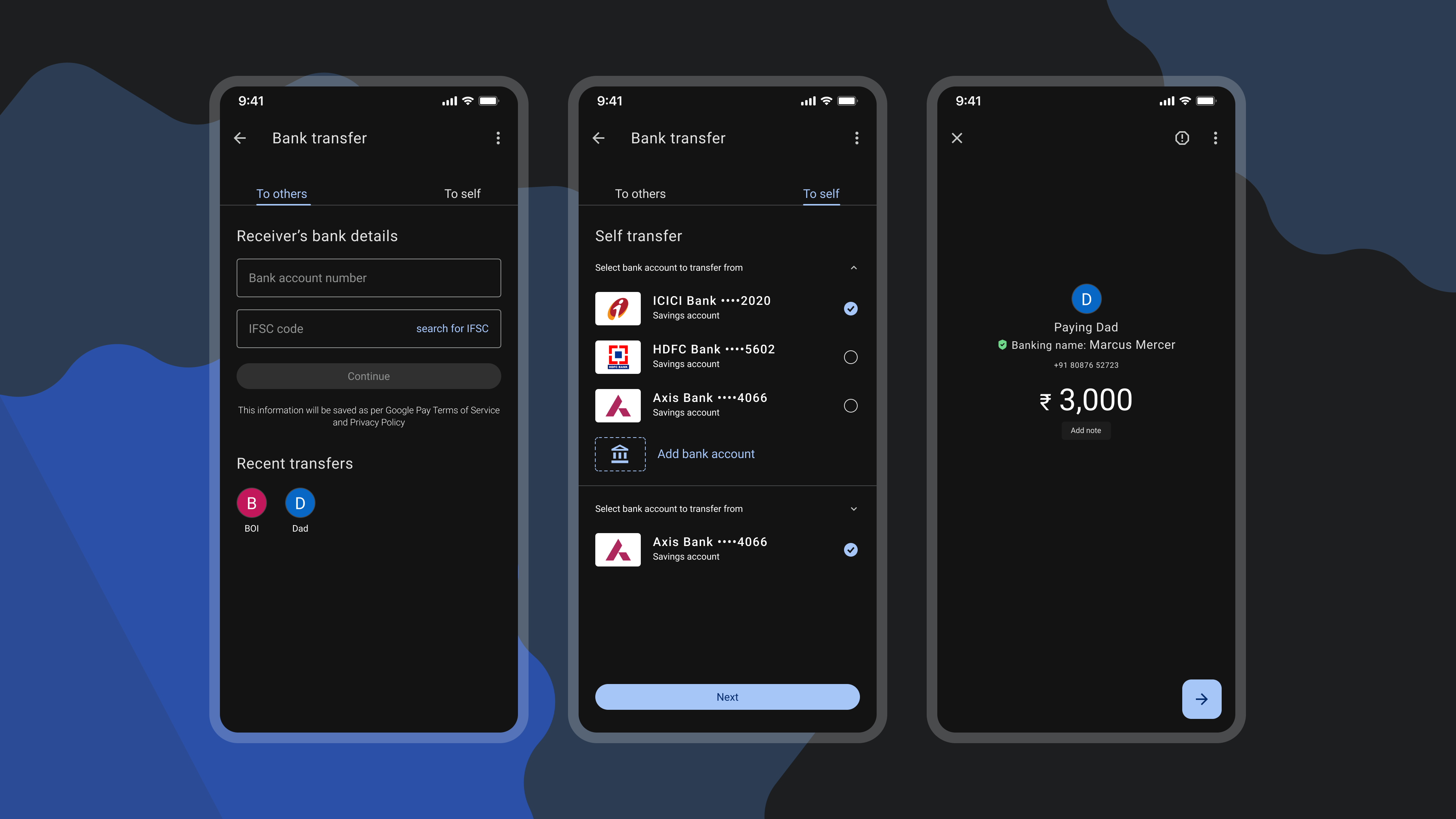 Google Pay Complete UI Kit — Light & Dark Mode (50+ Screens) by Omkar ...