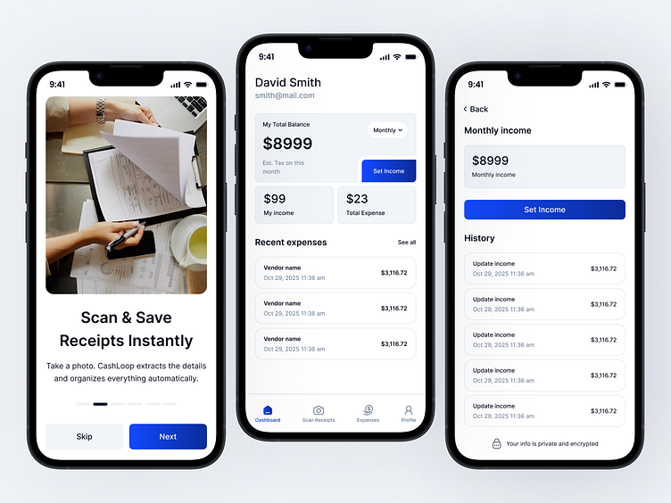 AI-Powered Expense & Income Tracker – Smart Receipt Scanner by Apurba ...