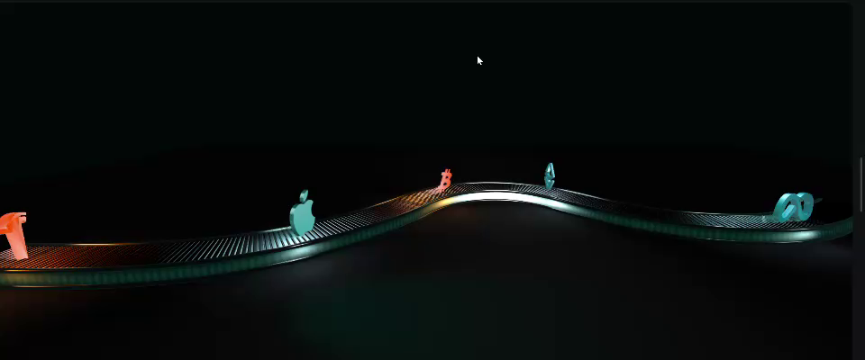 conveyor belt in Spline by swati on Dribbble