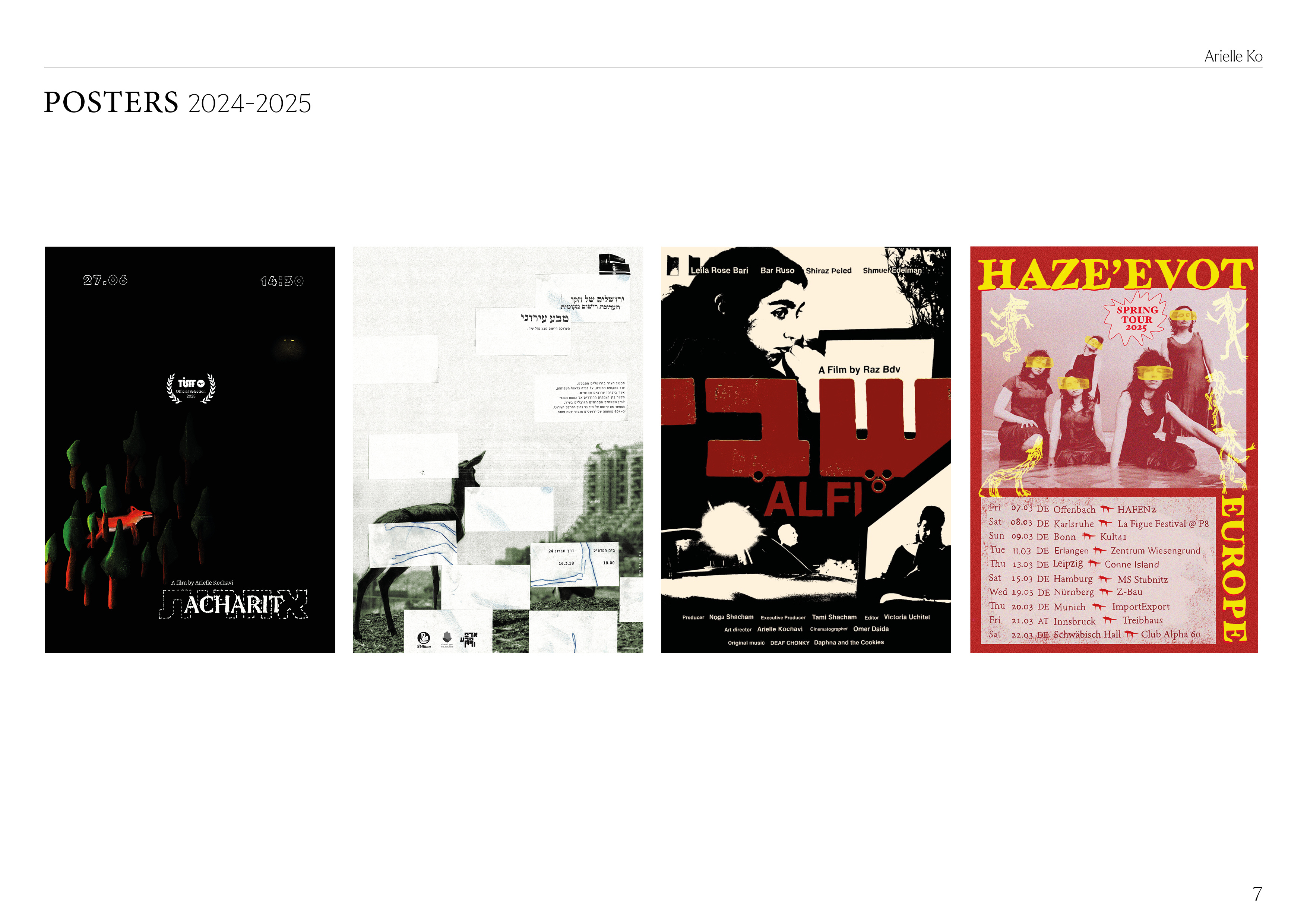 Conceptual Poster Design by Arielle Ko | Dribbble